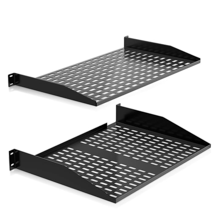 Buy 19-Inch 1U+2U Server Rack Shelves - Universal Device Server Rack ...