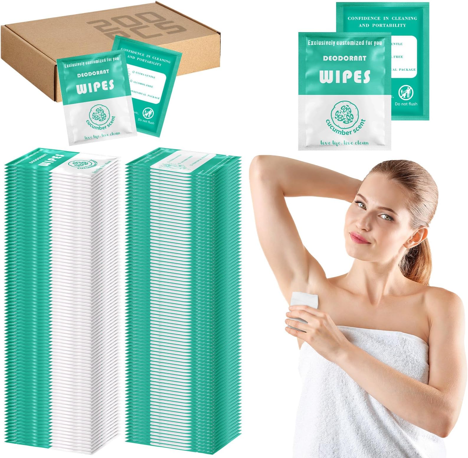 Amazon.com : Freshscent 1000 Pieces - Wholesale 0.12 oz Bulk Deodorant ...