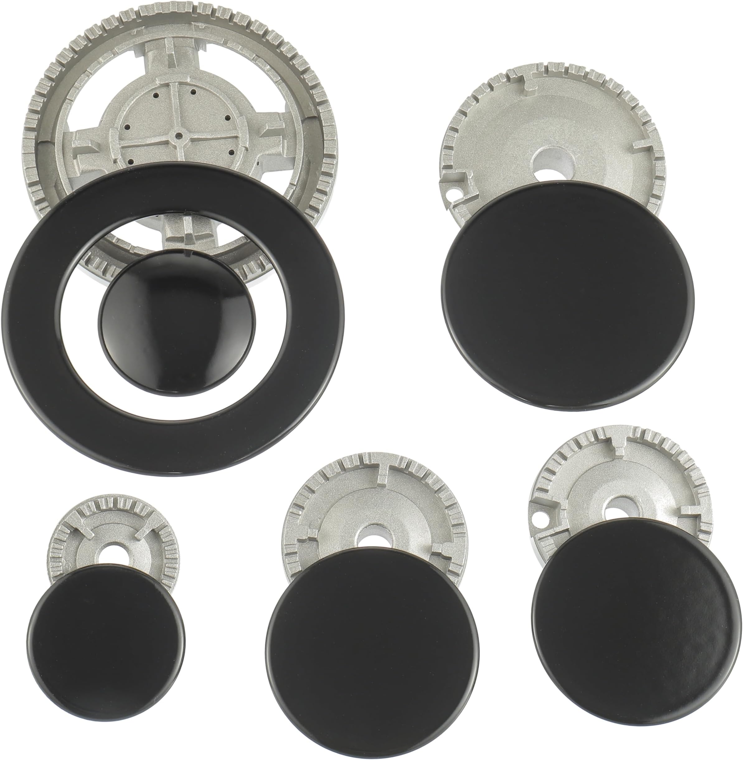 Amazon.com: BOSHCHEN Cooker Hat Set Oven Gas Hob Burner Crown Flame Cap ...