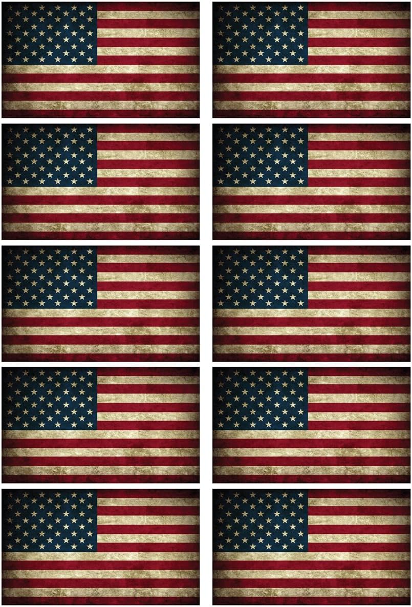 Amazon.com: WZT 10PCS American Subdued Flag Sticker Tactical Military ...