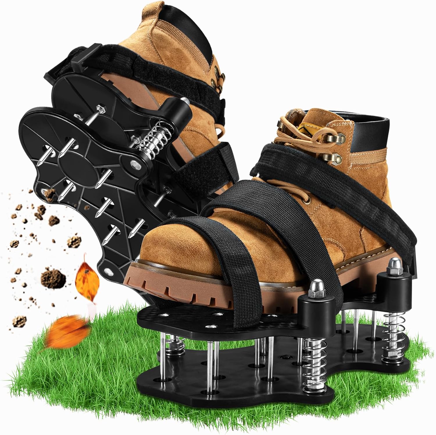 Amazon.com : MAGTSMEI Lawn Aerator Shoes for Grass, Upgraded Aerating ...