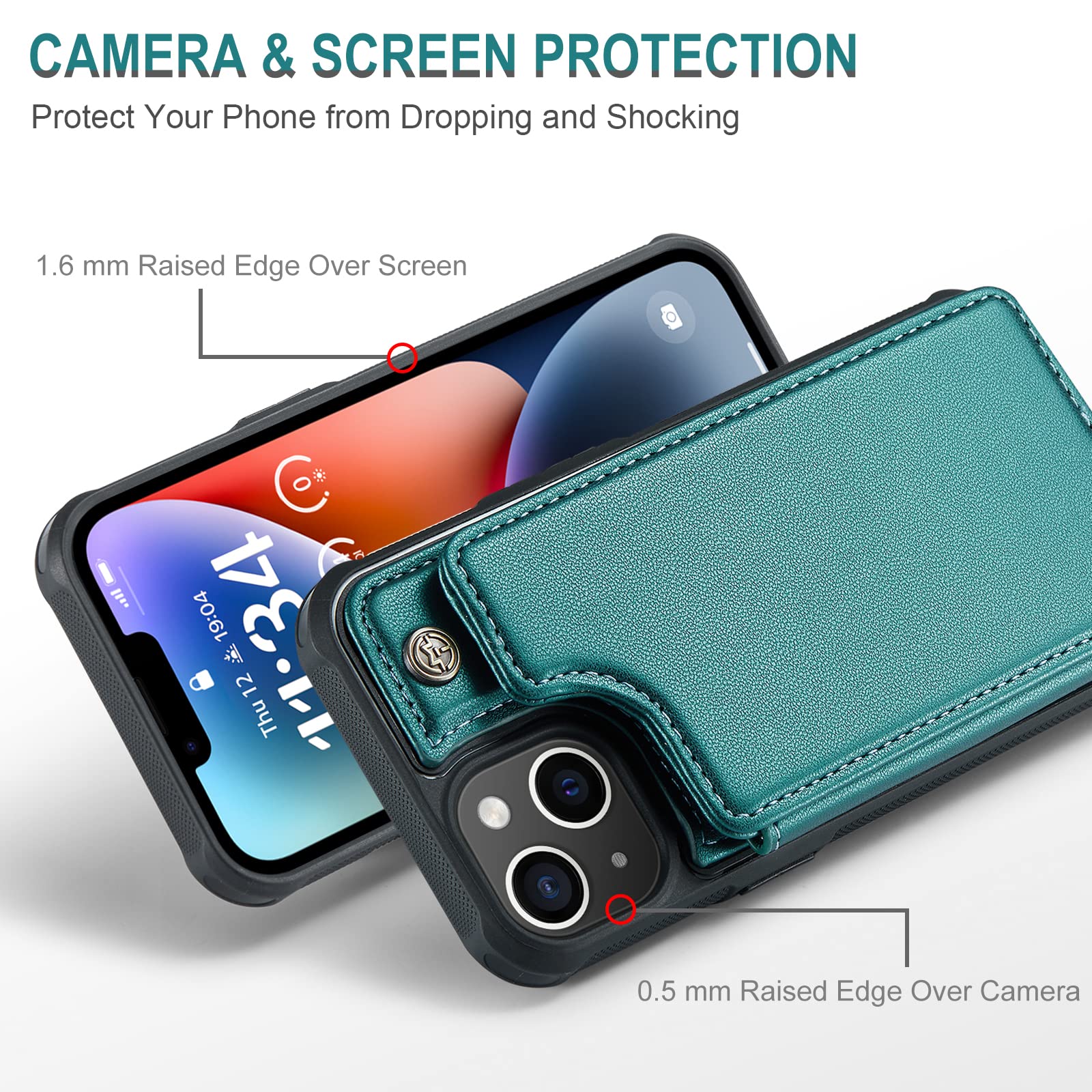Snapklik.com : Vinich For iPhone 13 Wallet Case