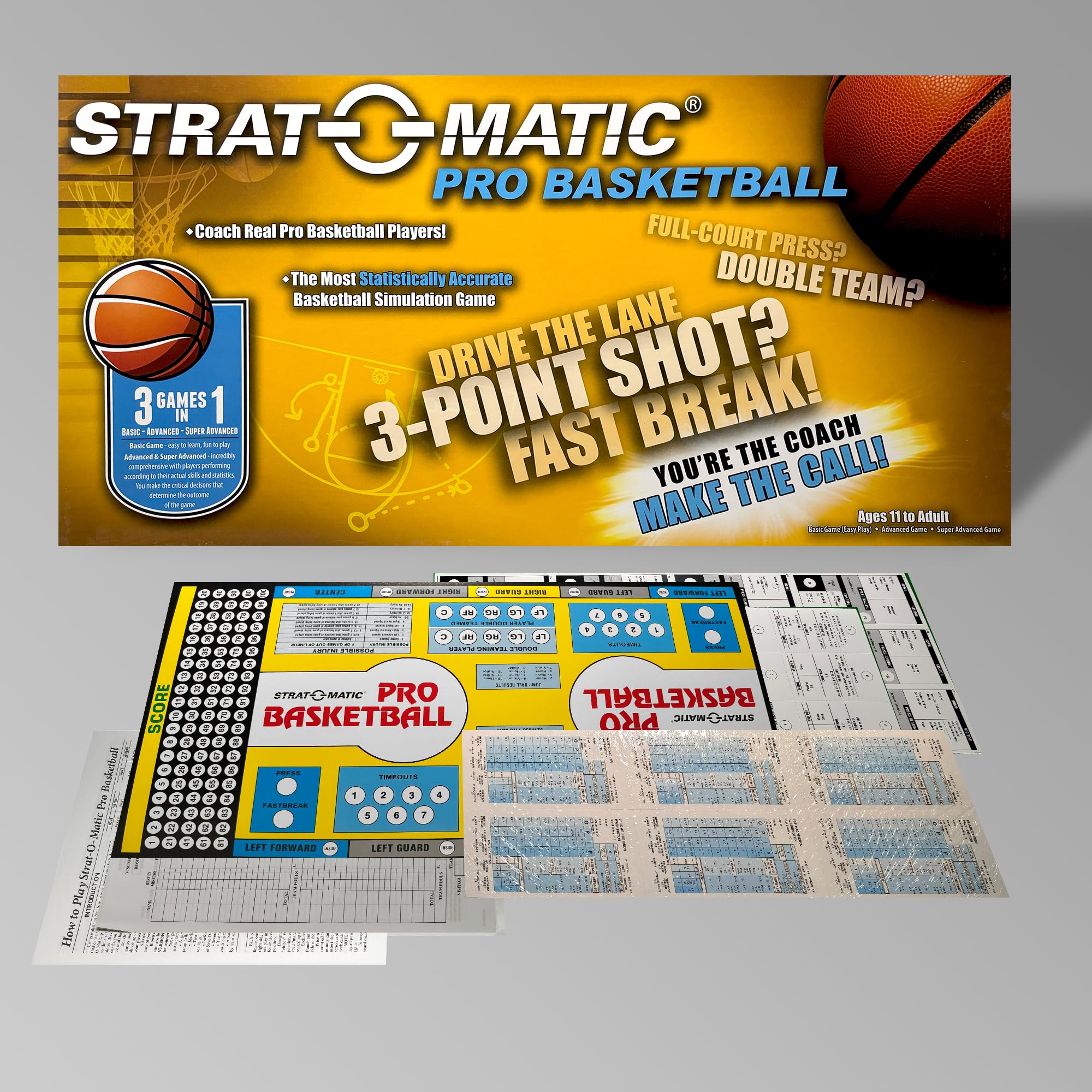 Strat-O-Matic Basketball Current Edition Game : Amazon.co.uk: Outlet