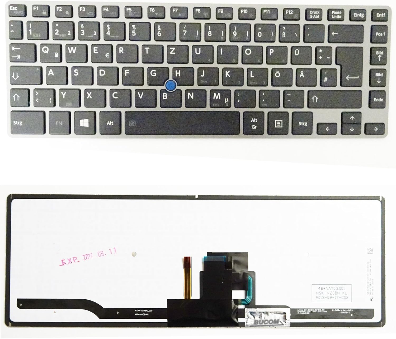 Keyboard for Toshiba Tecra Z40 Z40-A Z40-A1402 Z40-A1401 AK05M A-120 A ...