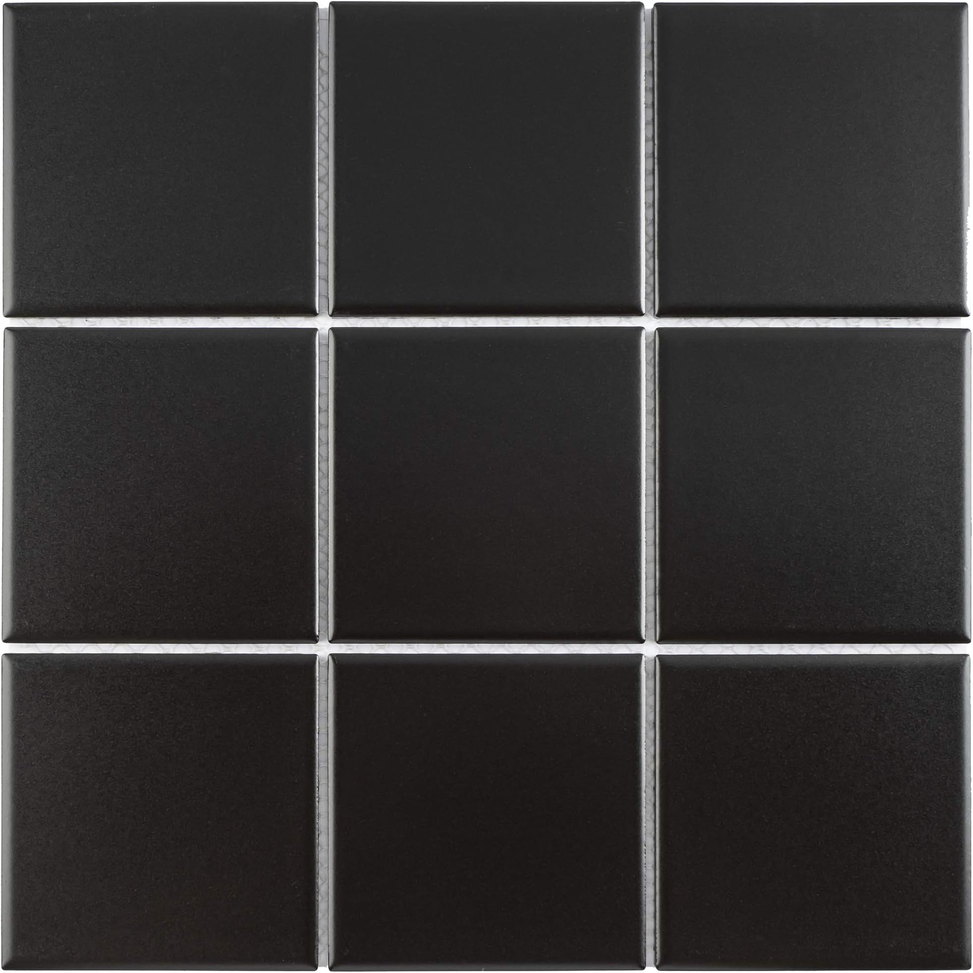 Amazon.com: TILECLUB 1.97 in. x 7.87 in. Glossy Black Ceramic Subway ...