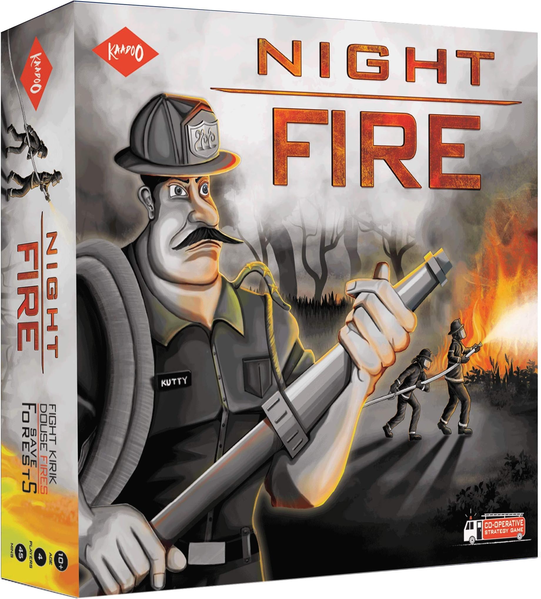 Buy KAADOO Night FIRE - Action-Packed Strategy Board Game for 10 Years ...