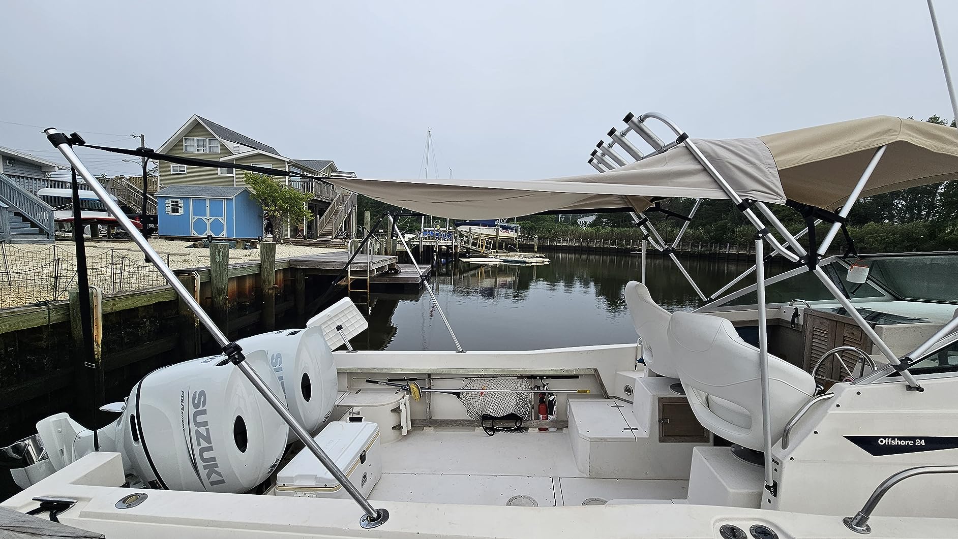 $12/mo - Finance KNOX Universal T-Top Extension Bimini Tops for Boats ...