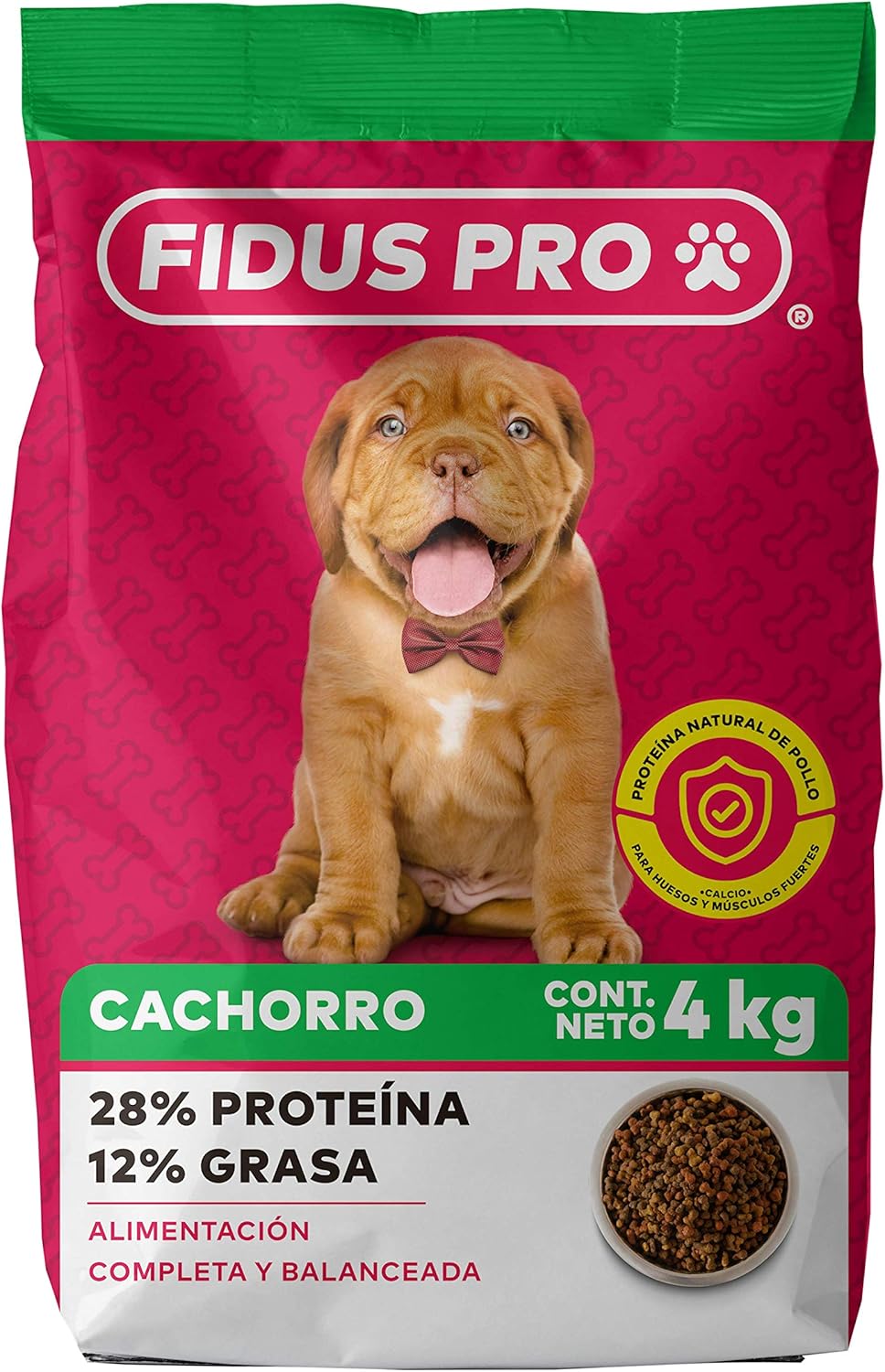 CAMPI Alimento para Perro Cachorro Fidus Pro Comida con Proteína ...