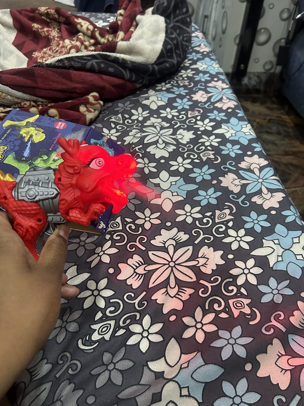 Rudra Traders Mini Dino Mist Spray Dinosaur Guns Toy For Kids Toddlers ...