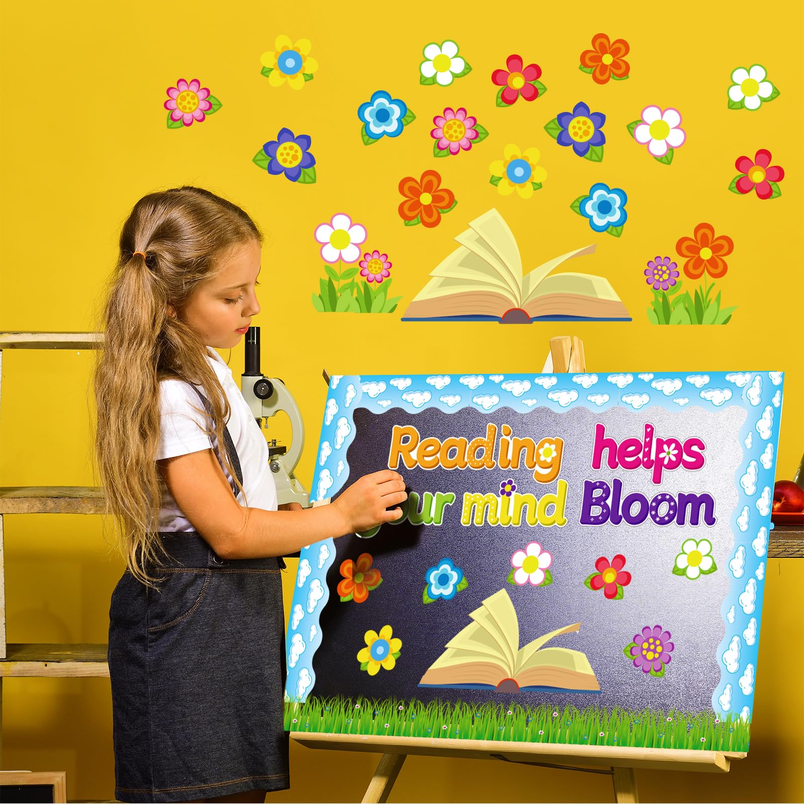 Spring Library Bulletin Board Ideas SPRING Bulletin Board For
