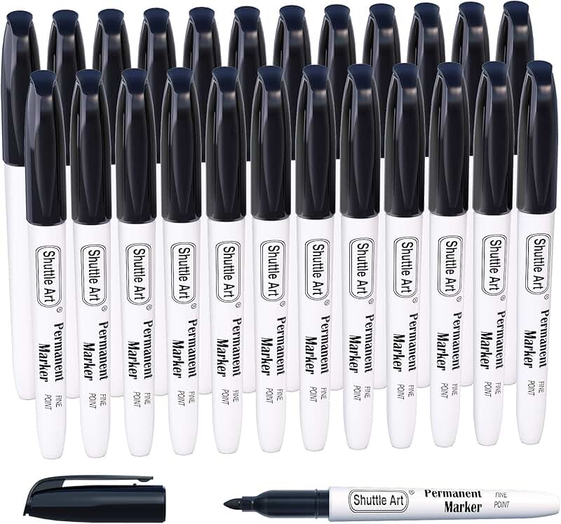 Amazon.co.uk: Permanent Markers & Marker Pens - Permanent Markers ...
