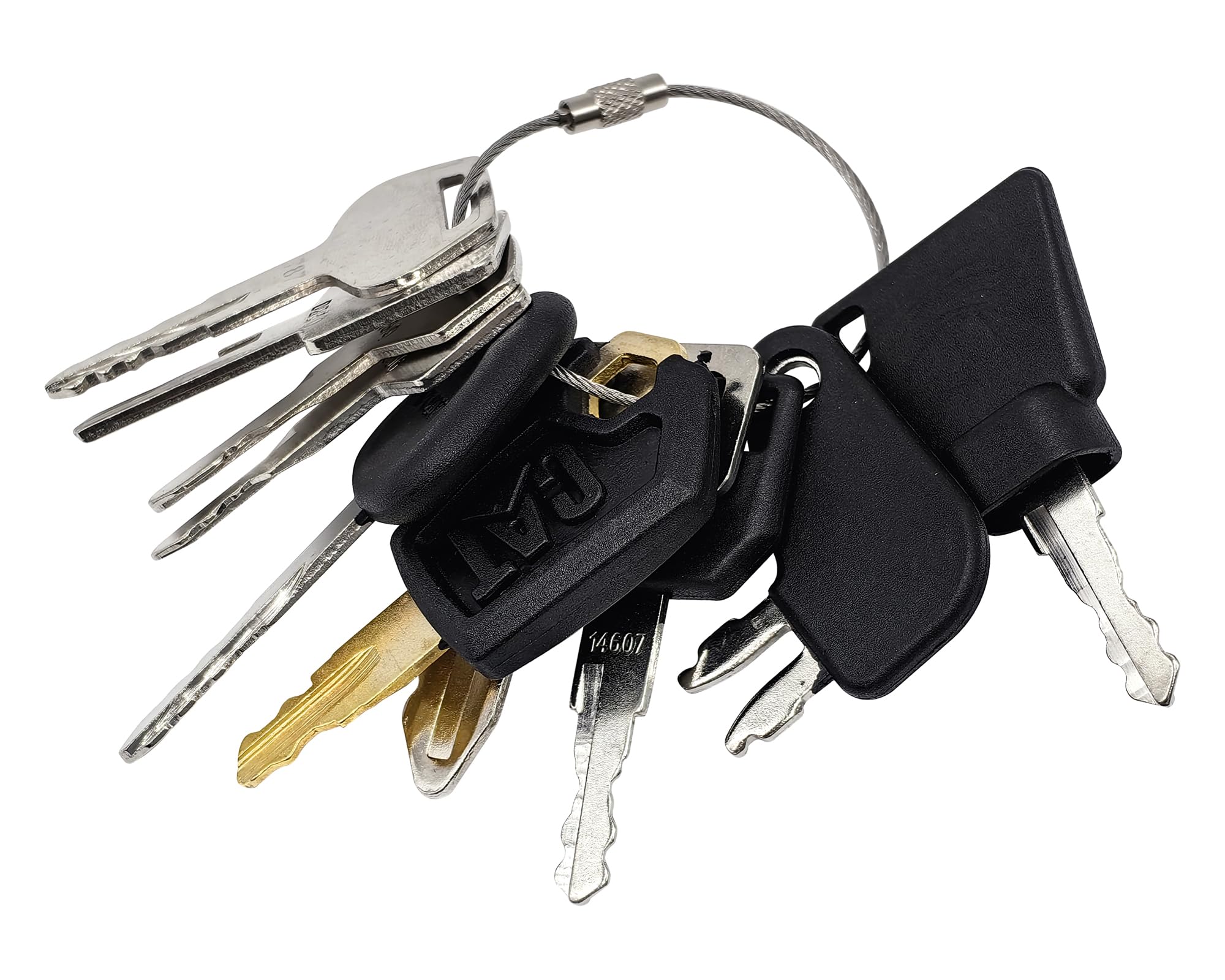 Amazon.com: 10Pack Heavy Equipment lgnition Keys Set Replacement for ...