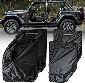 Winunite Hard Door Storage Bag Compatible with Jeep Wrangler JK JKU JL ...