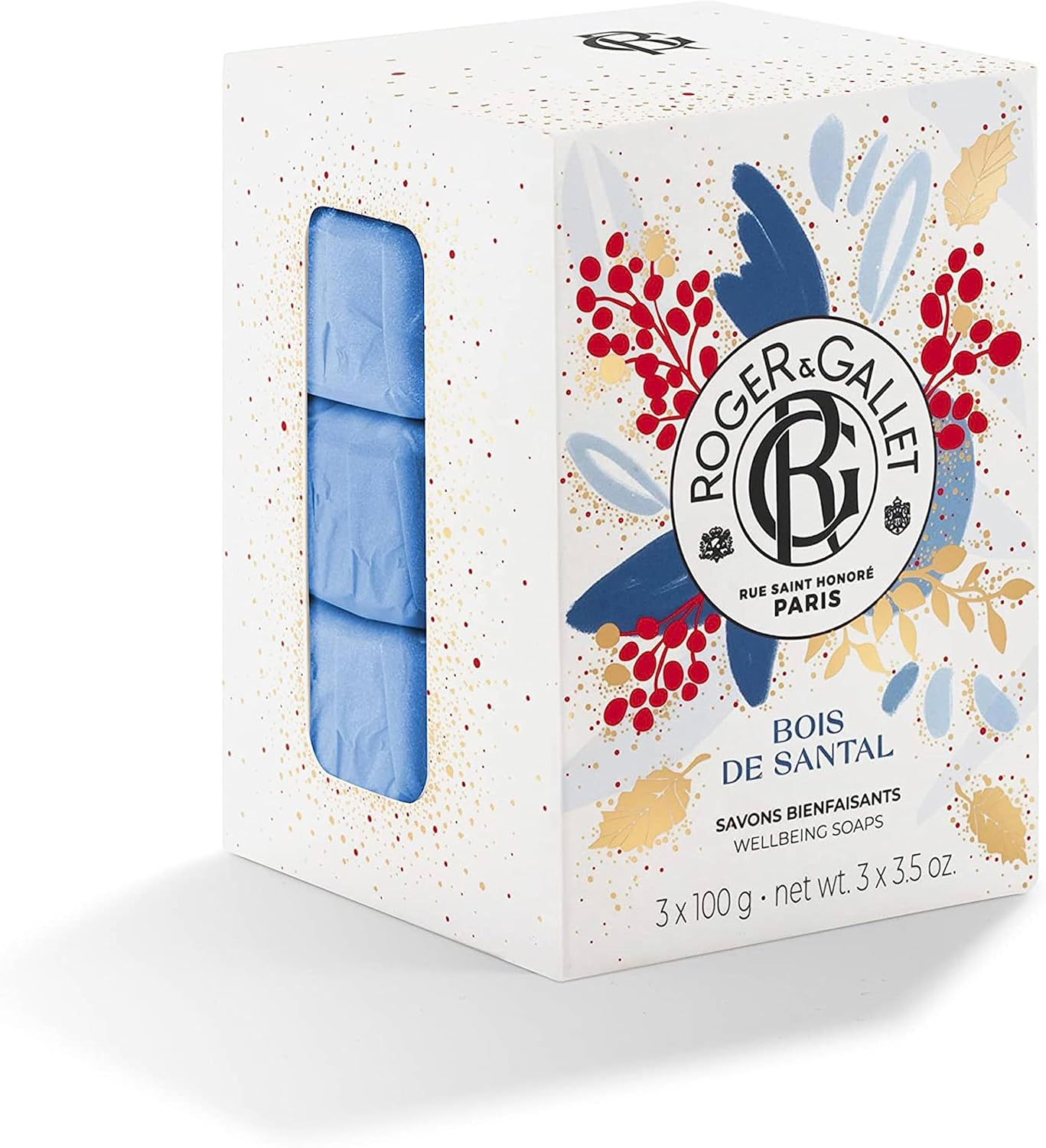 Roger & Gallet Bois de Santal Soap Gift Set (3 x 100g) : Amazon.co.uk ...
