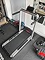 2 in 1 Folding Treadmill, FLYLINKTECH Home Quiet Treadmill with ...