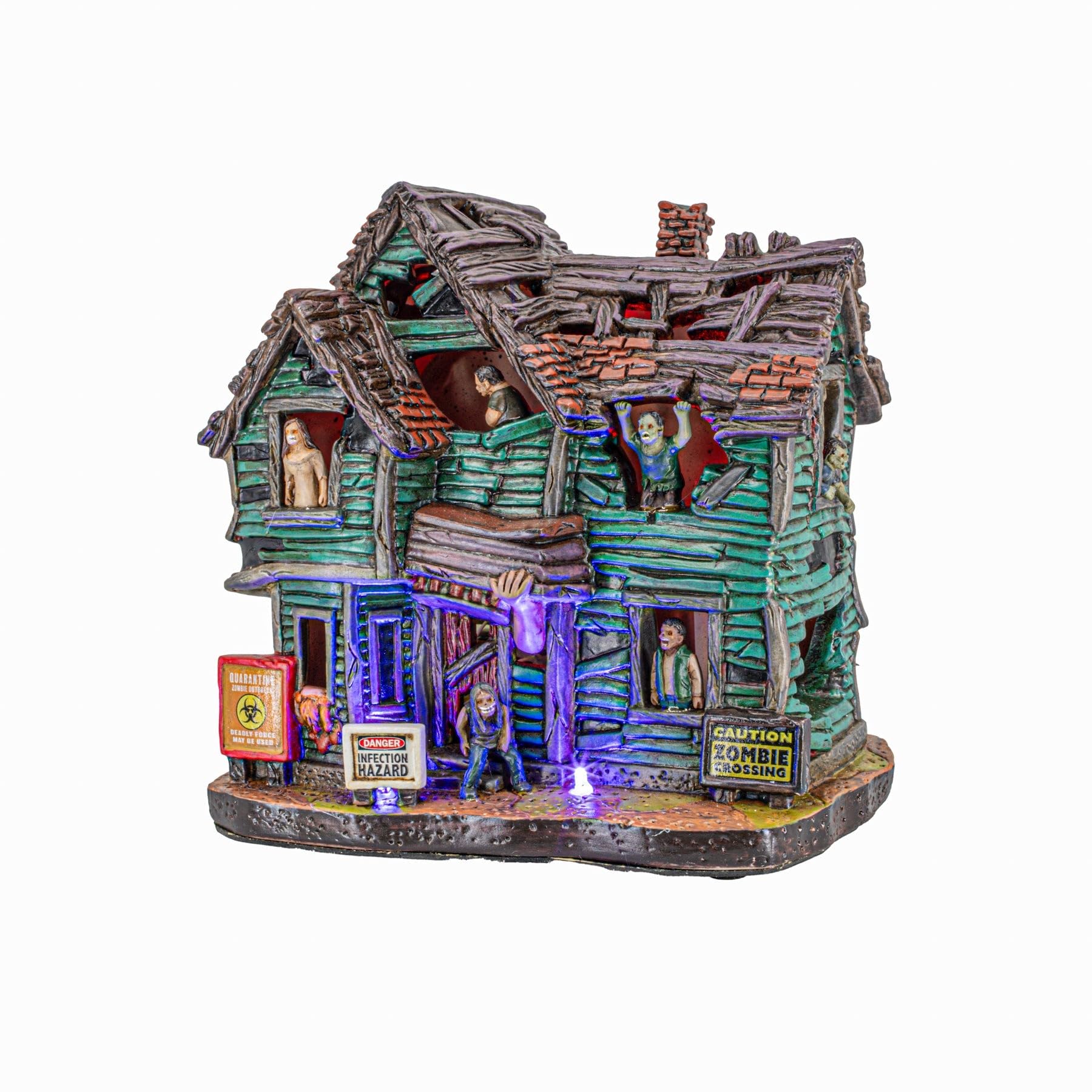 Amazon.com: FG Square Flesh Eater's Refuge Zombie Theme Spooky ...