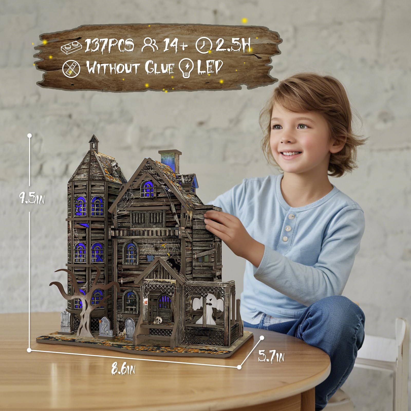 Mini Haunted Houses 14 Decoration