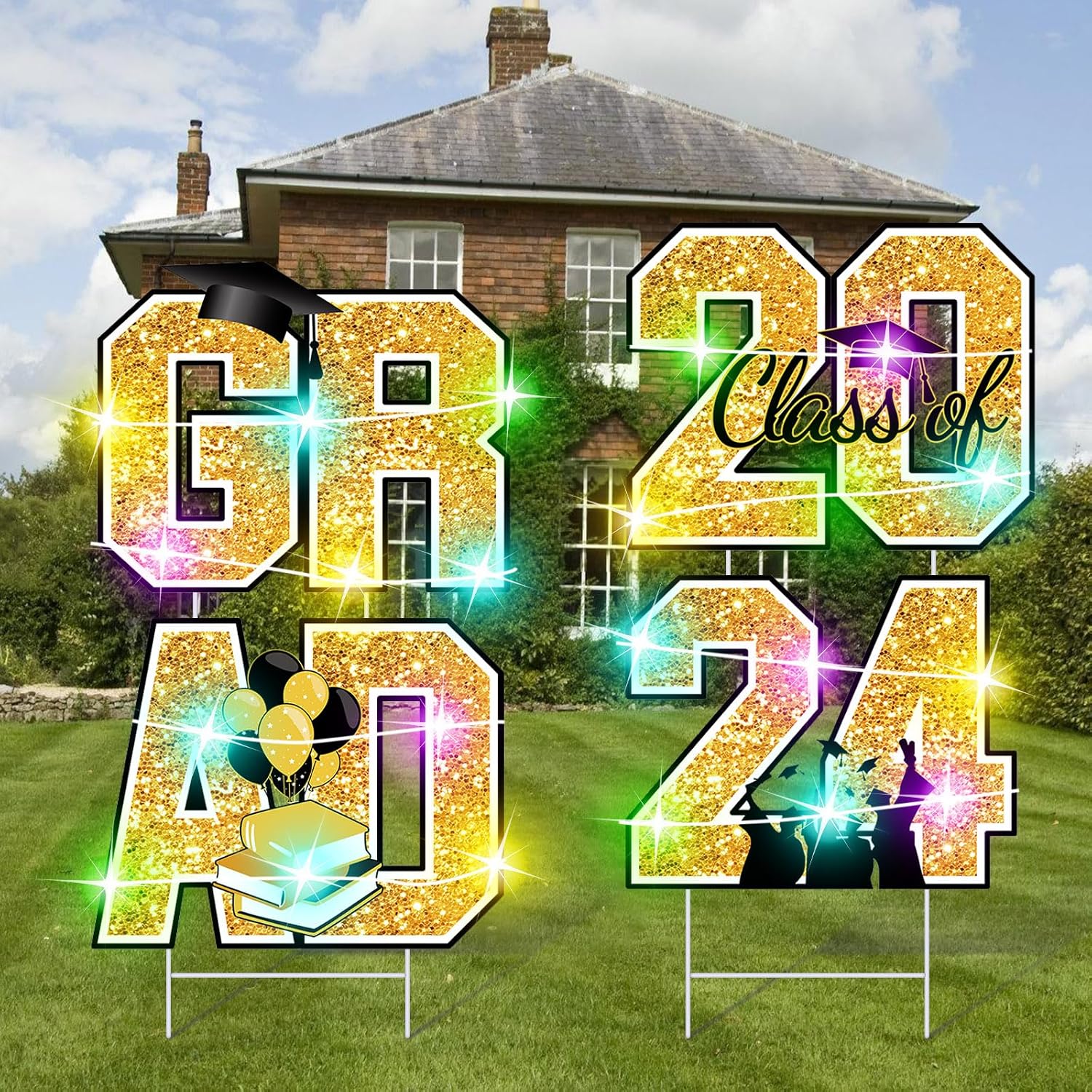 Amazon Graduation Yard Sign Decorations Class Of 2024 Graduation amazon-graduation-yard-sign-decorations-class-of-2024-graduation