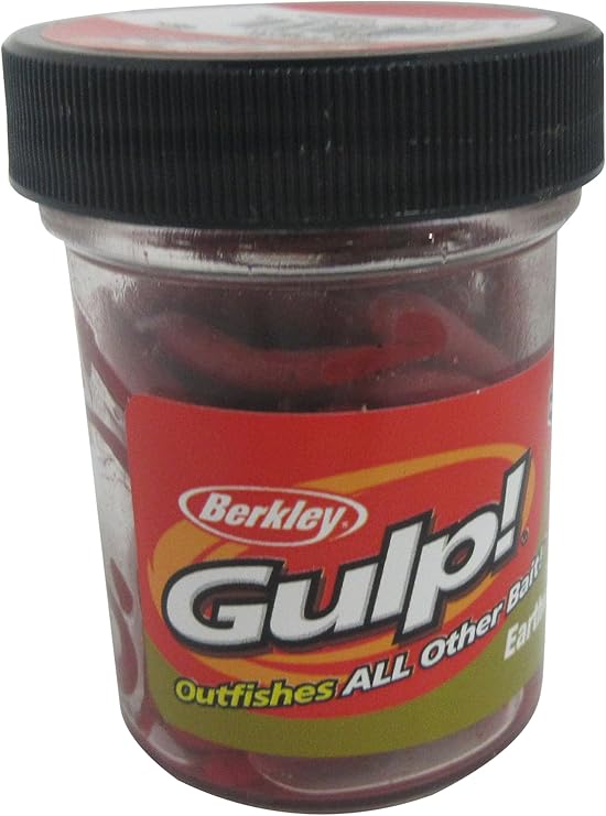 Gulp! Earthworm Red Wiggler 4in | 10cm, Baits & Scents - Amazon Canada