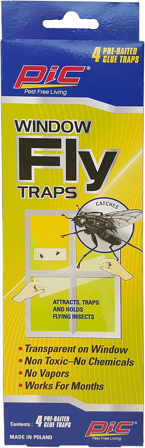 Amazon.com : PIC Window Fly Traps : Patio, Lawn & Garden