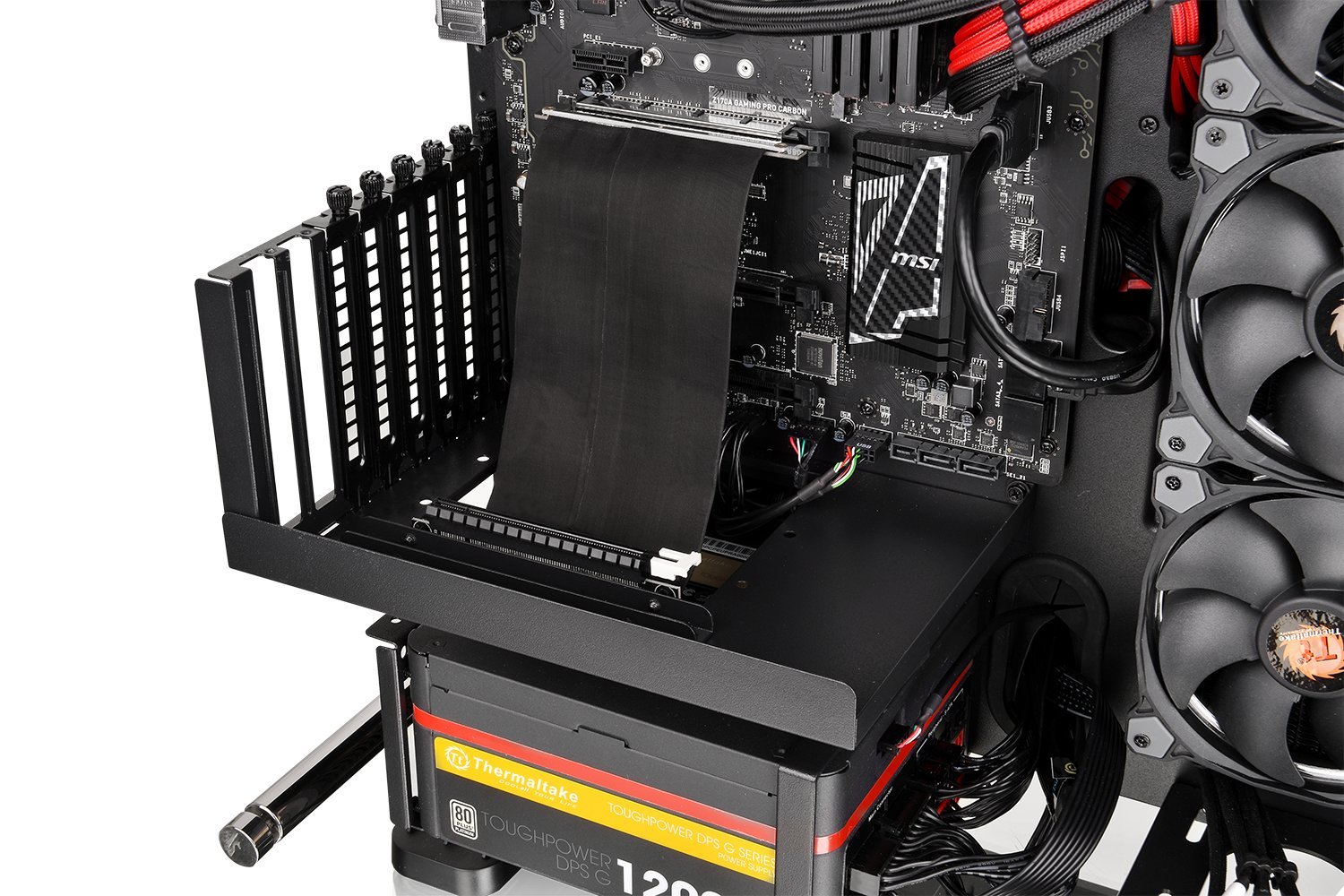 Thermaltake Core P3 ATX Tempered Glass Gaming Computer Case Chassis ...