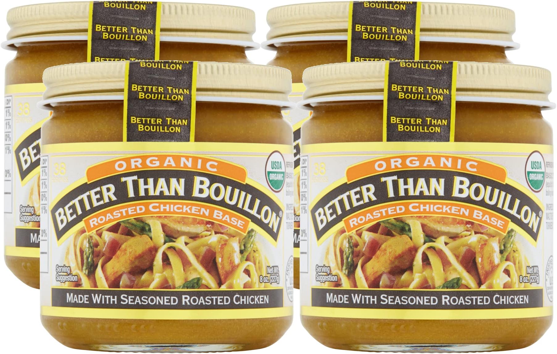 Amazon.com : Better Than Bouillon Organic Roasted Chicken Base, Made ...