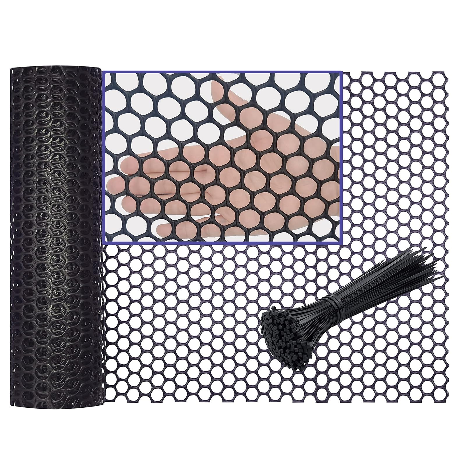 Amazon.co.jp: 安全ネット 転落防止 ネット ベランダ 階段 窓 落下防止 多目的な用途の階段 バルコニー防護 プラスチック ...