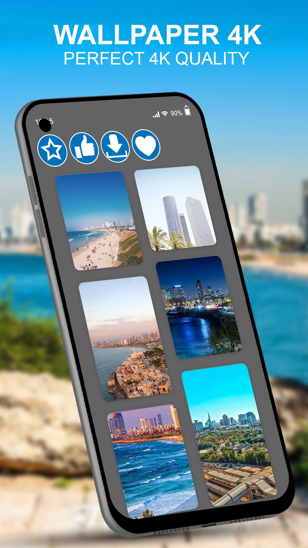 Tel Aviv City Wallpaper 4K - App on Amazon Appstore