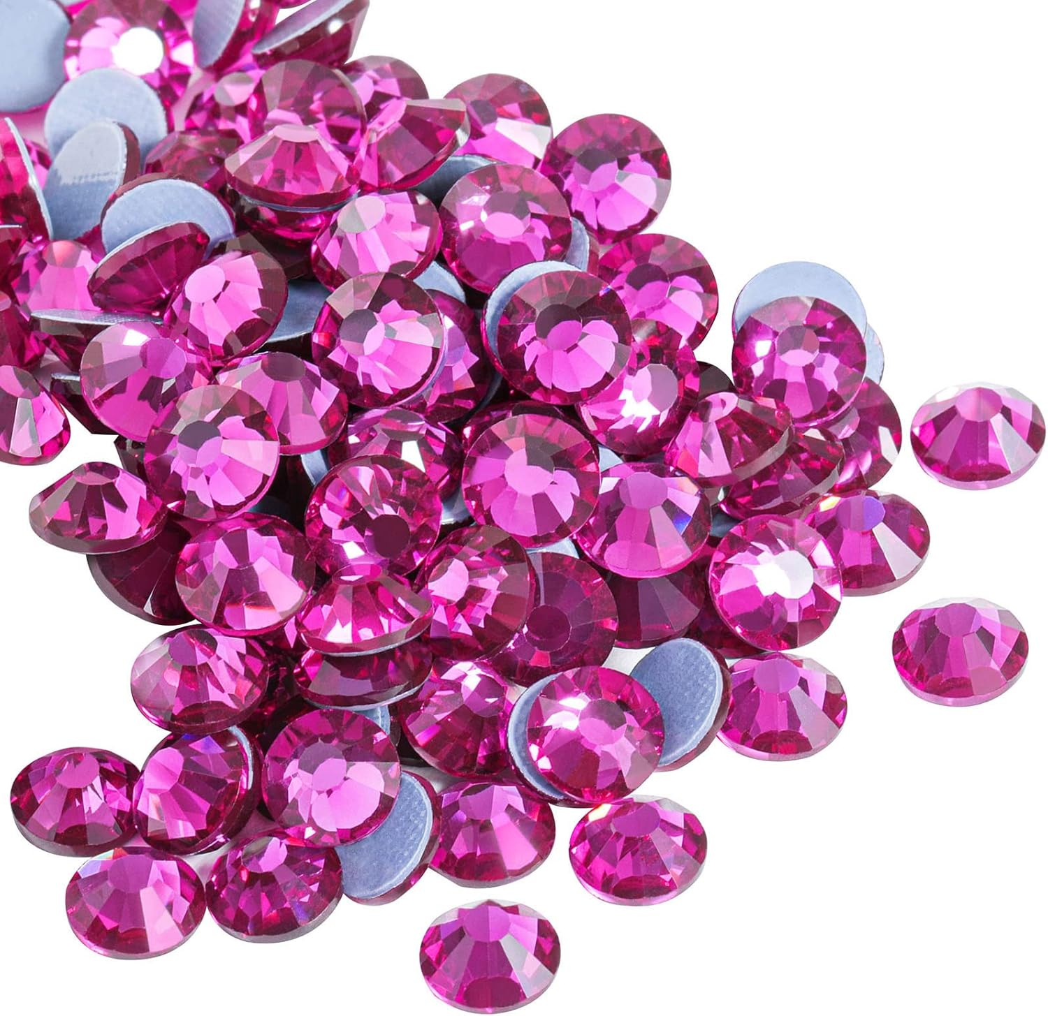 Amazon.com: Beadsland Hotfix Rhinestones, Flatback Crystal Rhinestones ...
