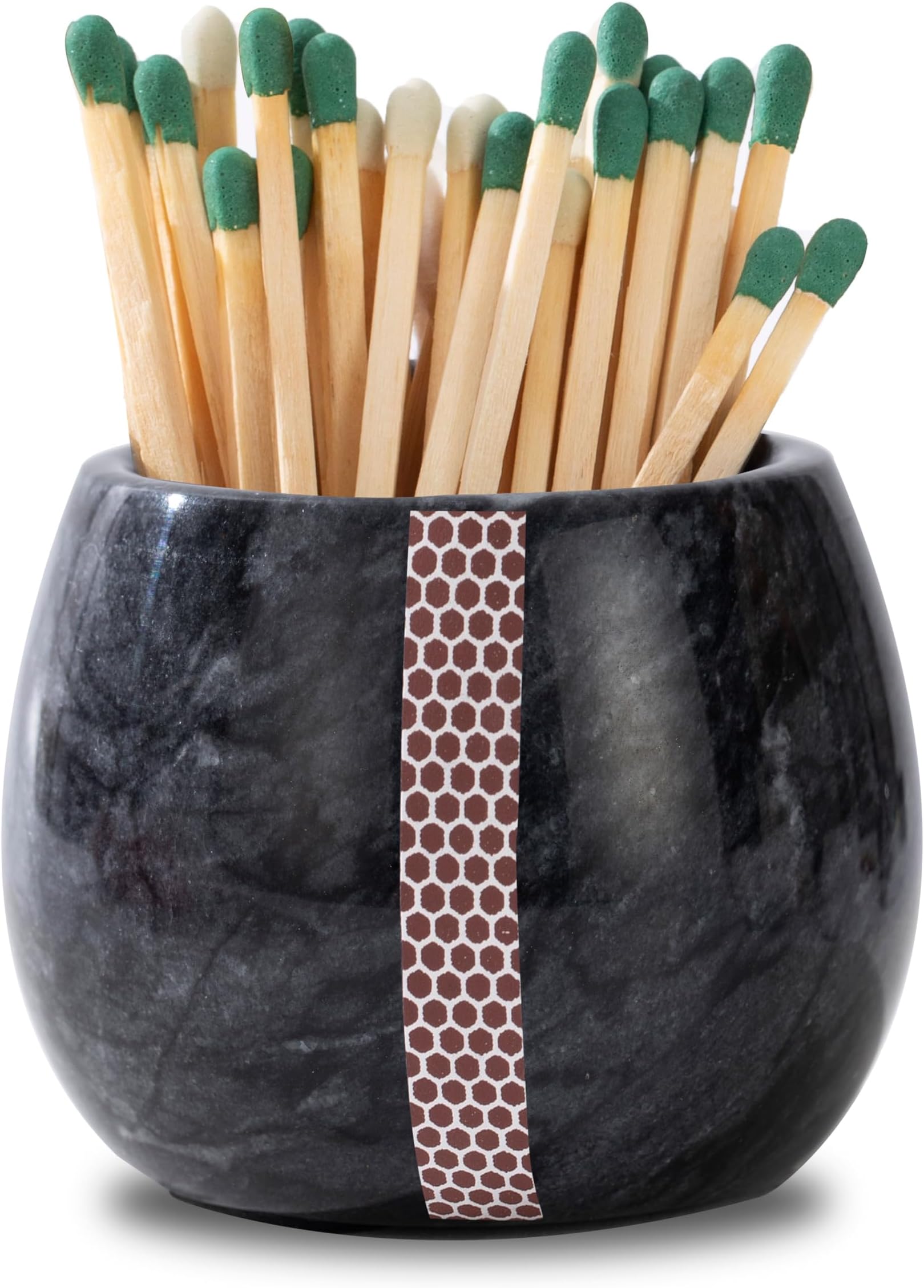 Amazon.com: Decorative Marble Match Holder - Matches Box for Long ...