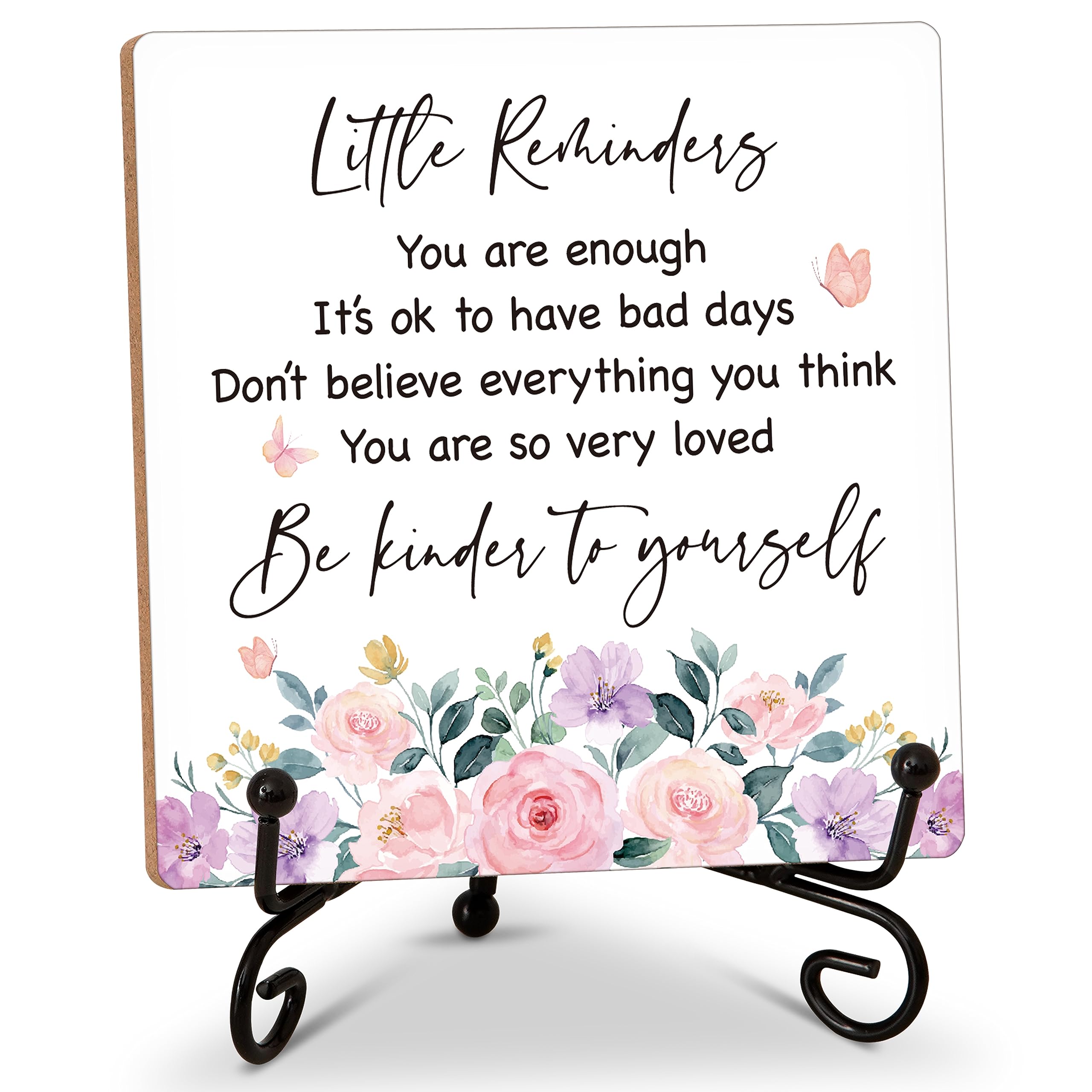 Amazon.com: Inspirational Quotes Desk Decor Sign Gift,Positive ...