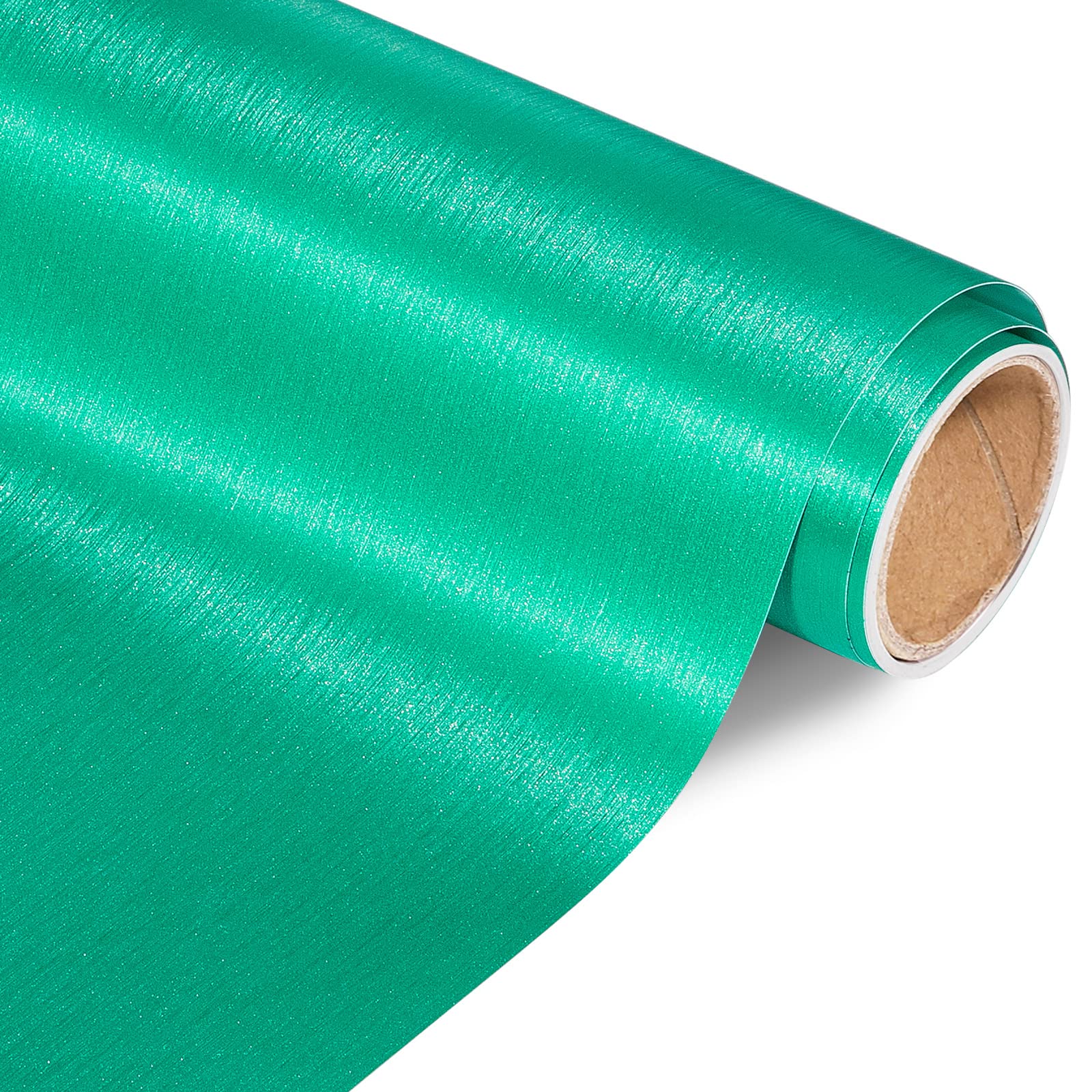 VINYL FROG Brushed Aqua Adhesive Vinyl Roll - 12" x 8ft Premium ...