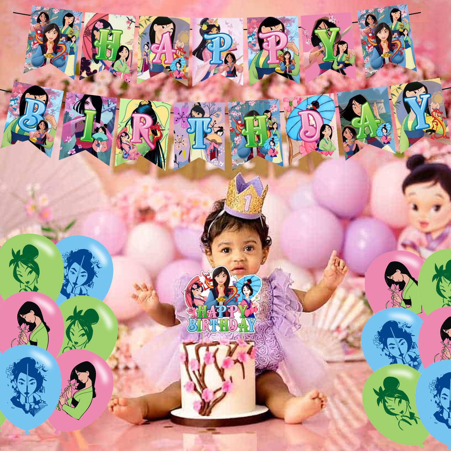Mulan Party Mulan Party Decorations,Birthday Supplies For Princess