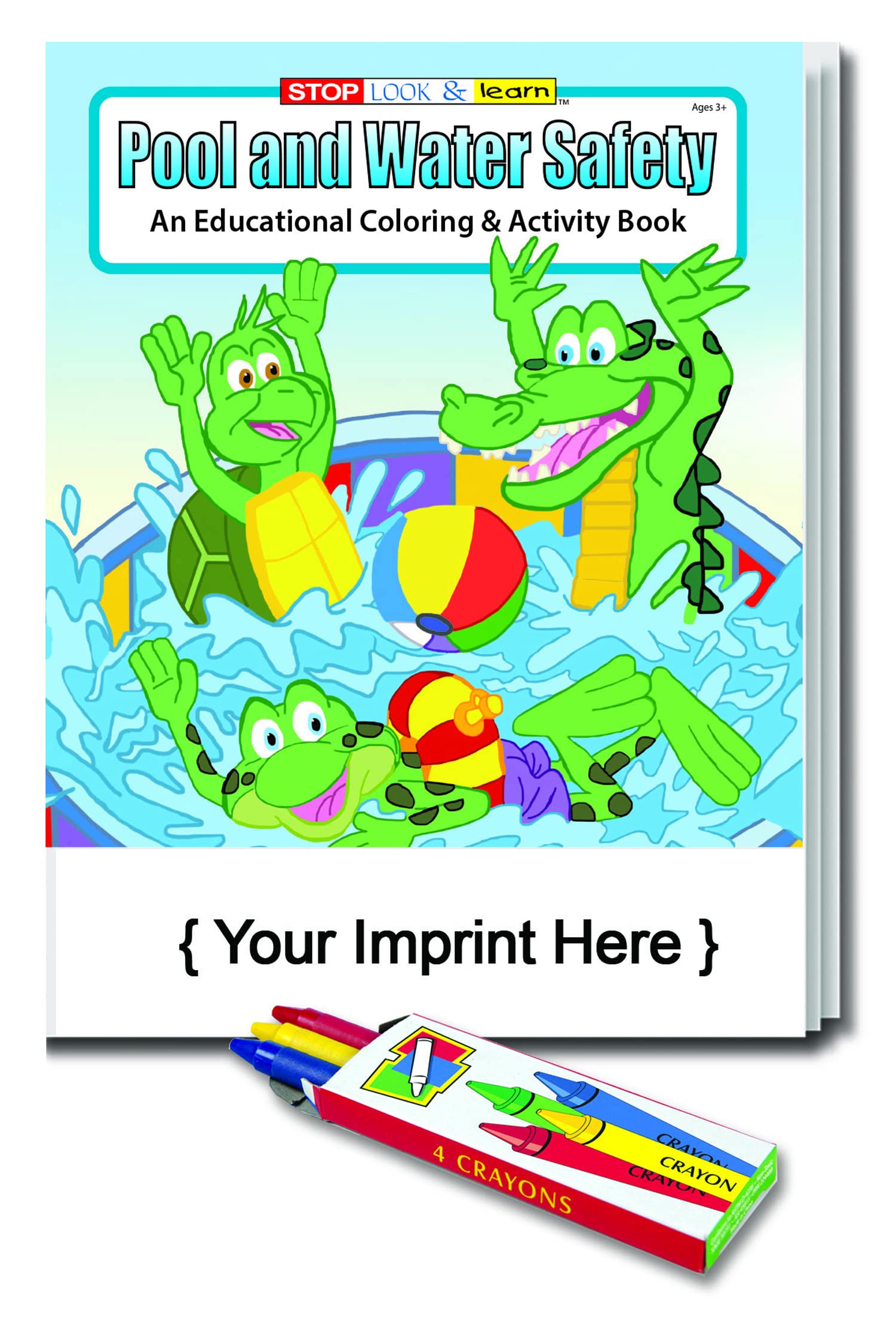 Amazon.com: Zoco - Pool and Water Safety - Custom Coloring Books (250 ...