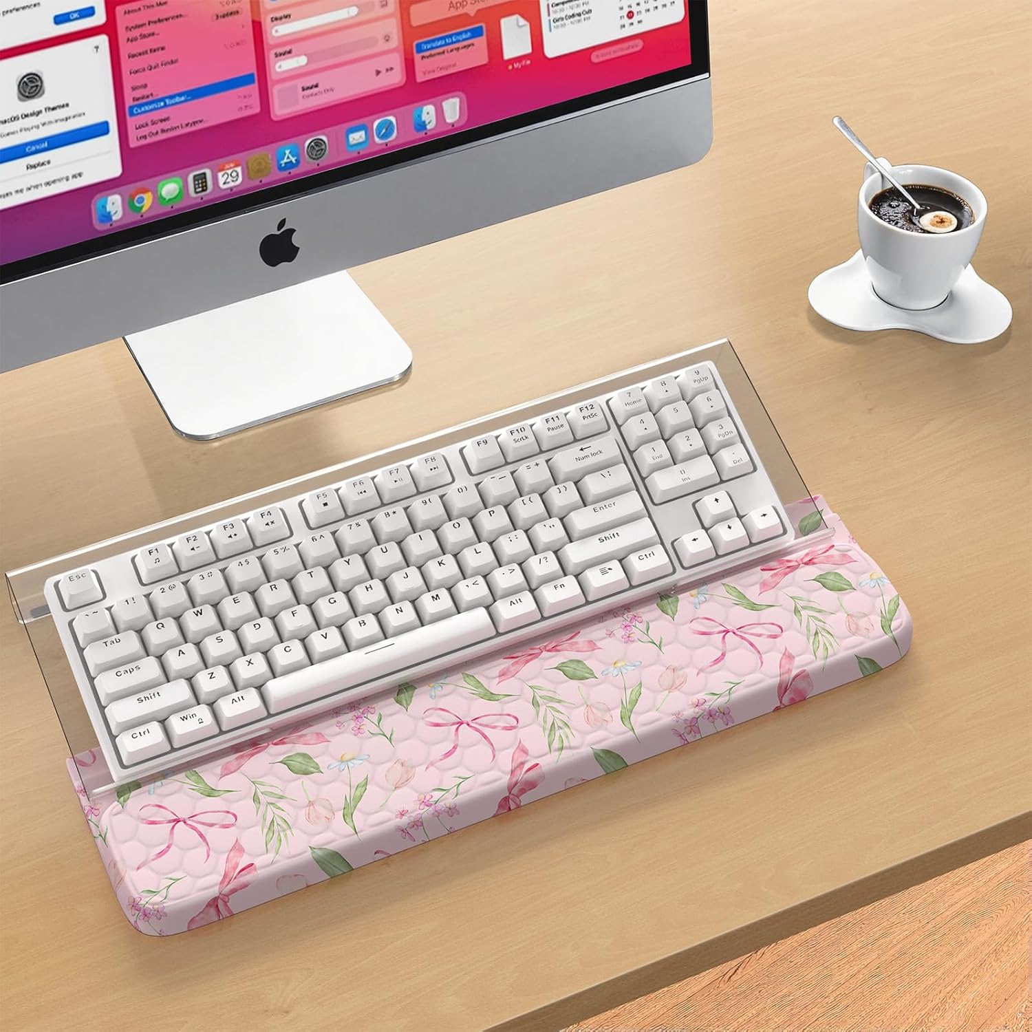 Amazon.com: iCasso Computer Keyboard Wrist Rest Stand for Desktop ...