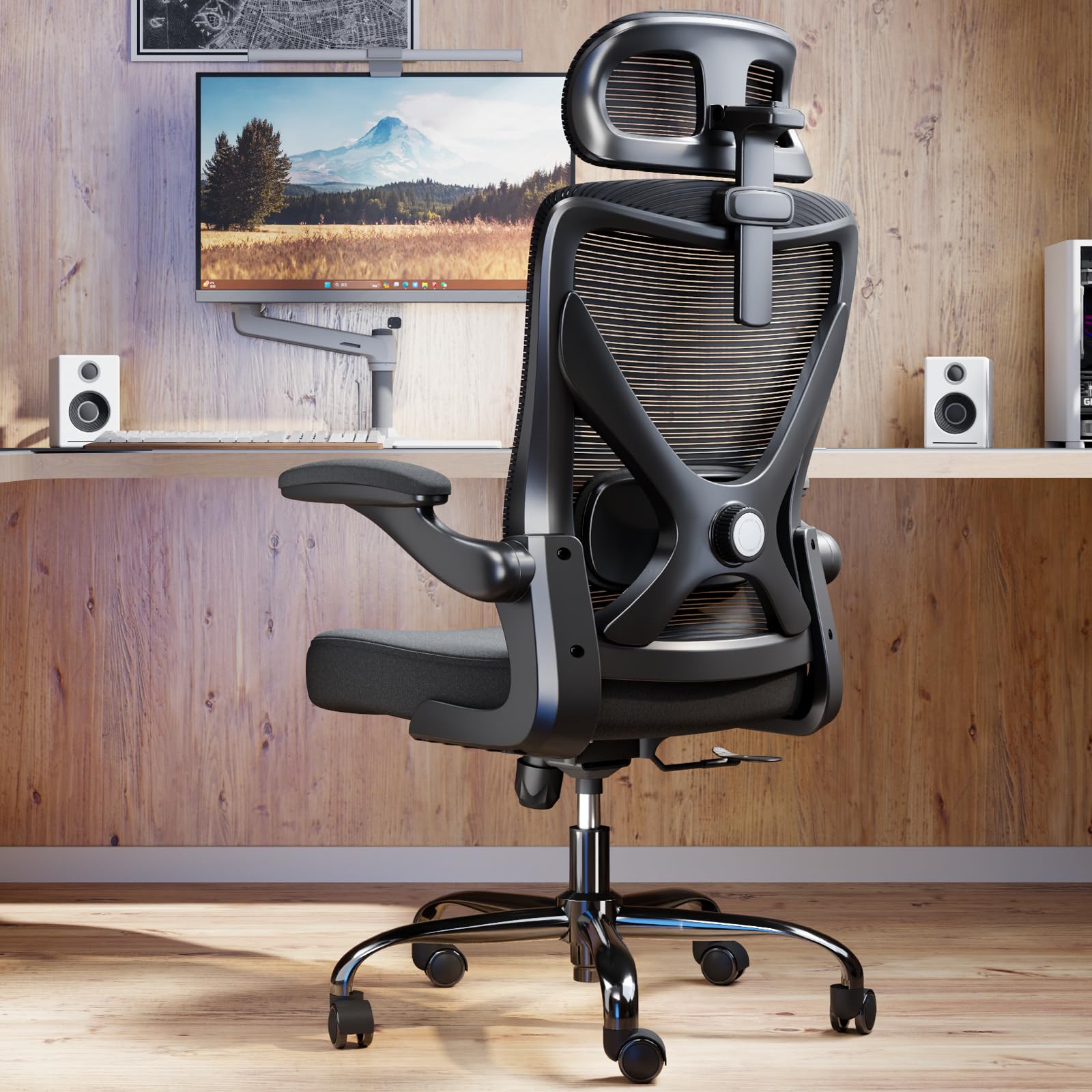 Amazon.com: Ergalithic Ergonomic Office Chair - X-Shaped Computer Desk ...