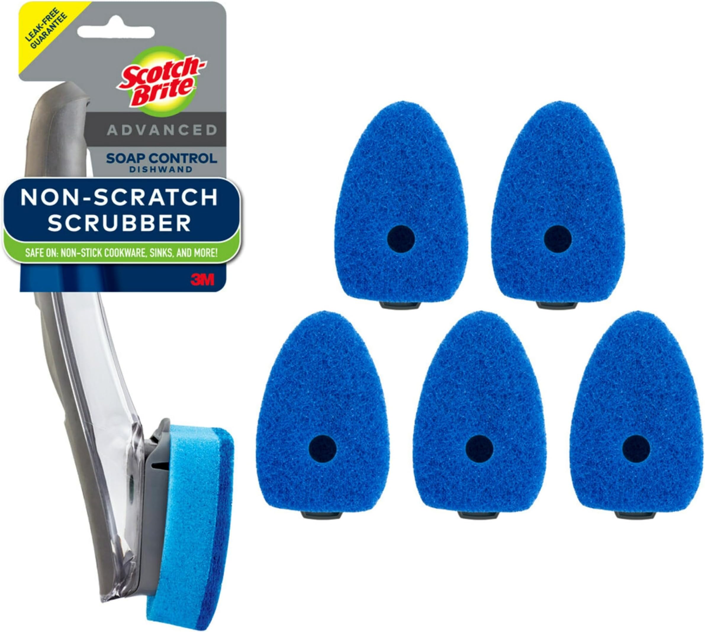 Amazon.com: Arrow Home Products Dish Sponge with Soap Dispenser Handle ...