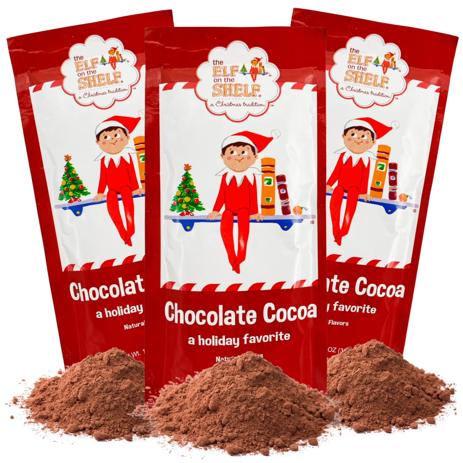 Amazon.com : Needzo Holiday Elf Hot Cocoa, Chocolate Drink Mix Packets ...