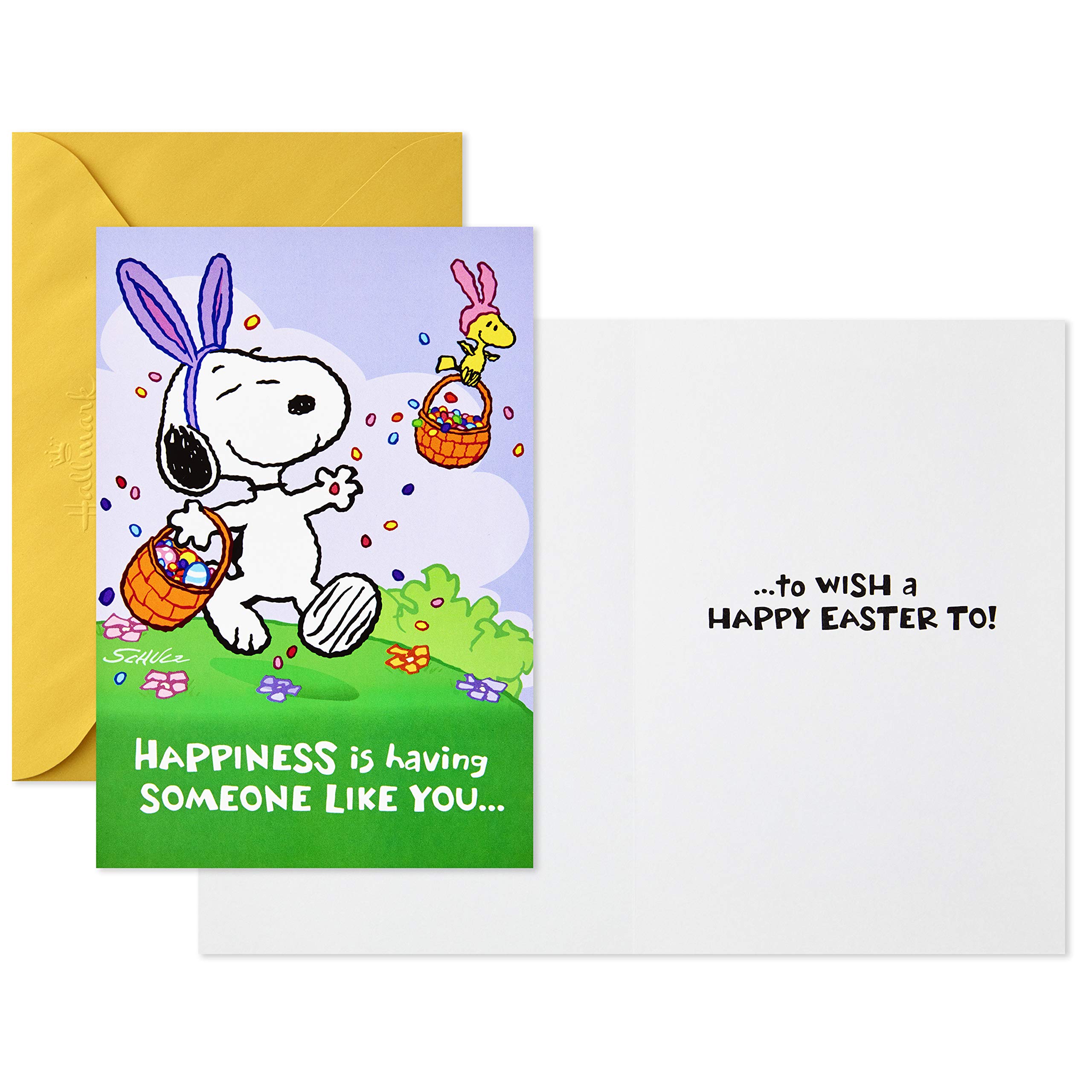 Snapklik.com : Hallmark Peanuts Pack Of Easter Cards, Snoopy Jelly ...