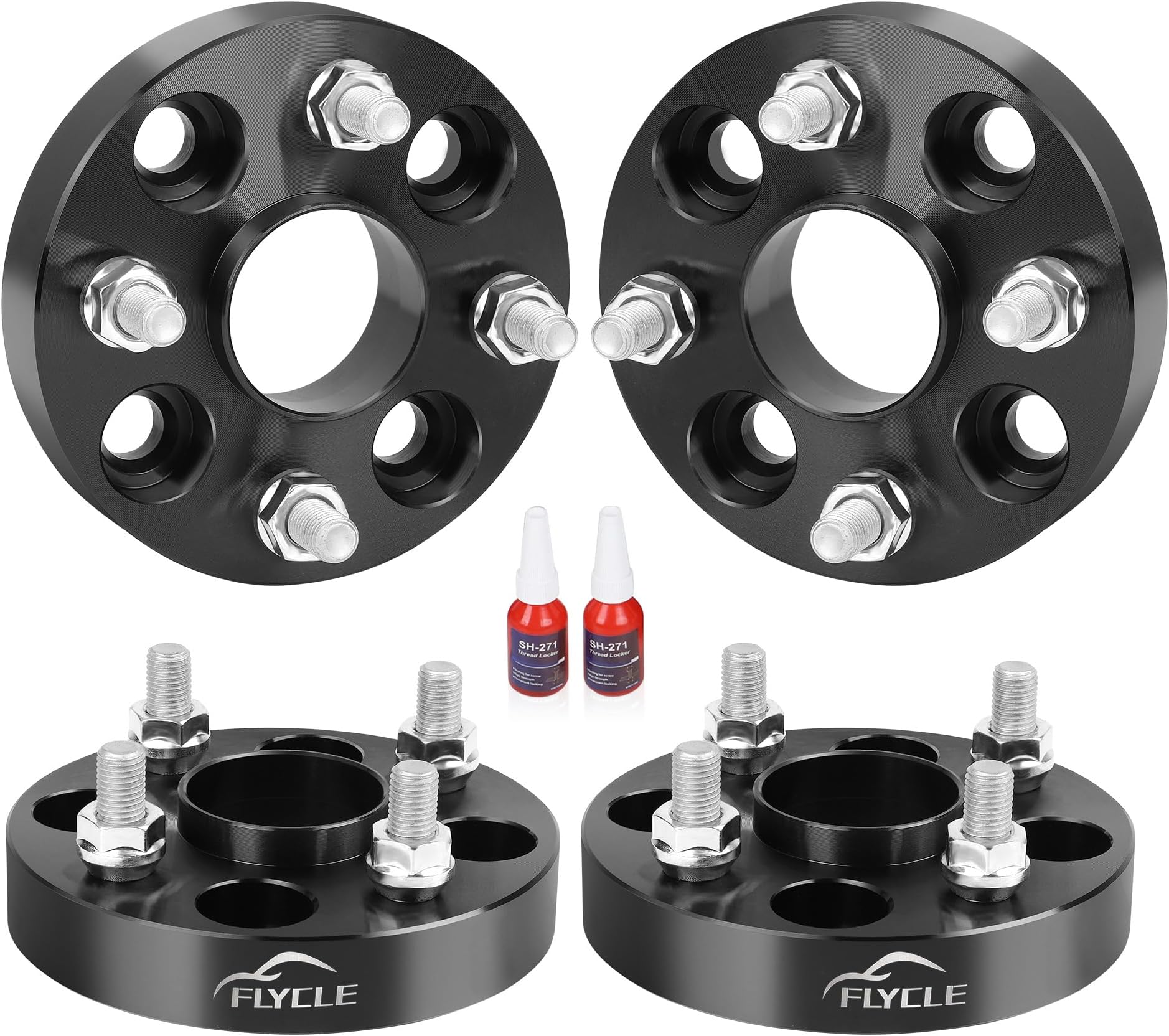 Amazon.com: ECCPP 2PCS 4 Lug hubcentric Wheel Spacers 4x100 12x1.5 56 ...