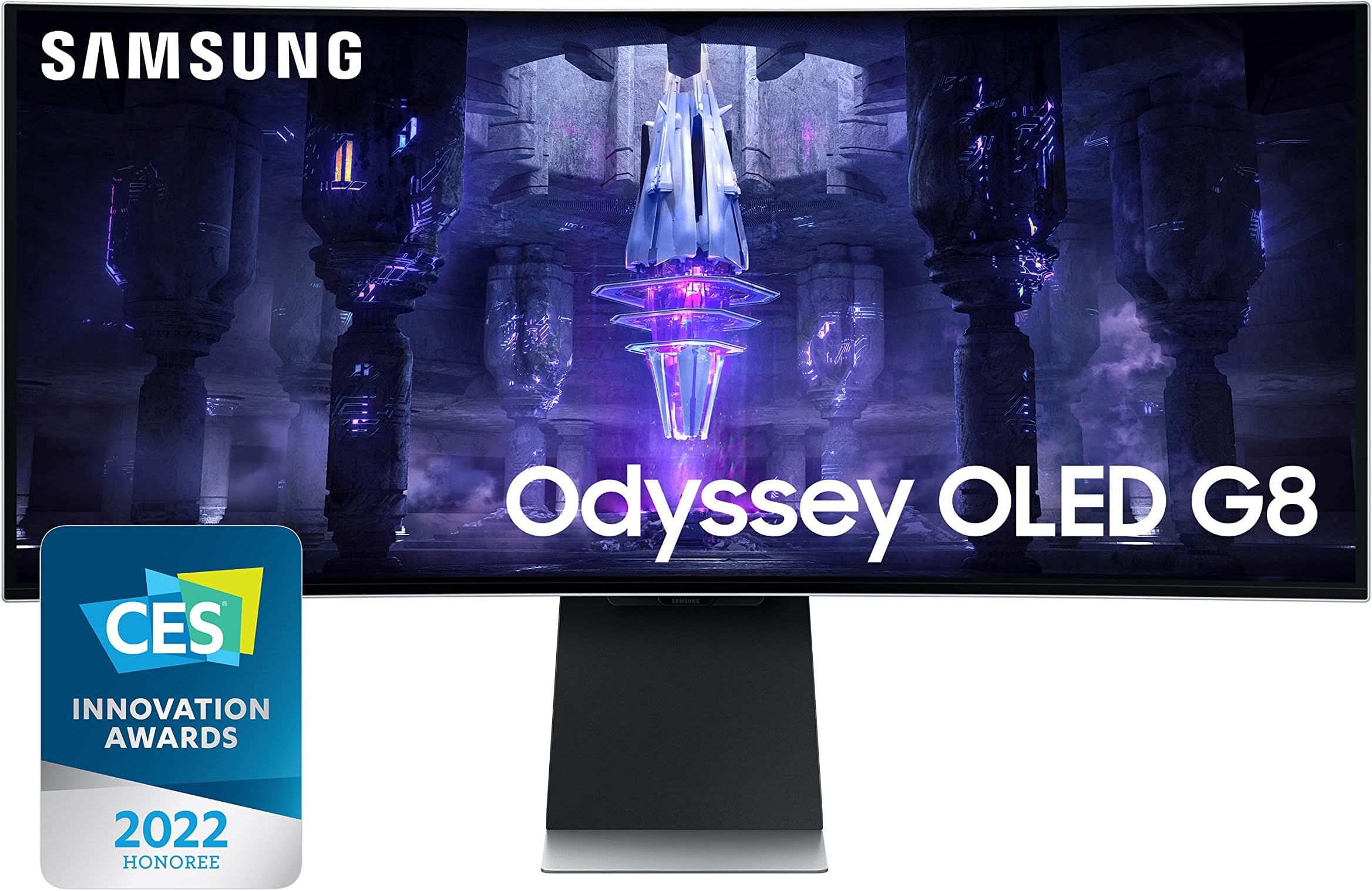 MONITOR SAMSUNG ODYSSEY OLED G9 49 Tela curva de 49" Dual QHD. Com uma ...