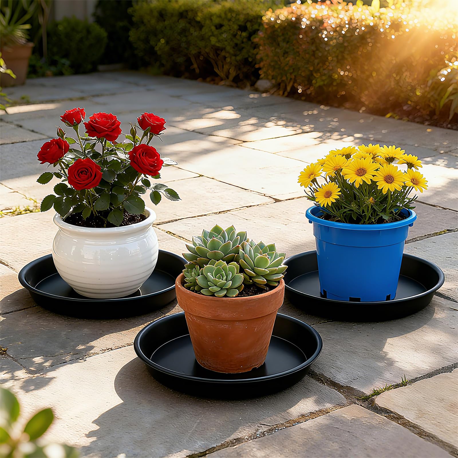 Snapklik.com : TITE Plant Saucer 14 inch,Heavy Large Planter Durable ...