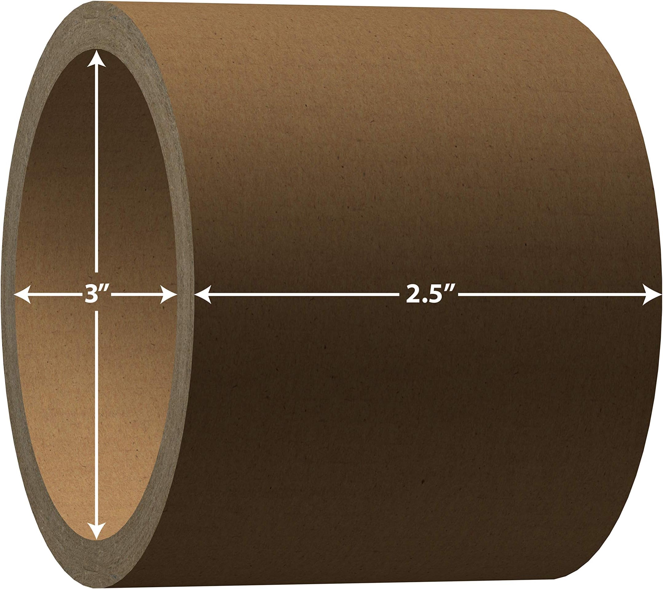 Amazon.com: Label Cores 3" Inner Diameter. Rigid Cardboard. Variety of ...
