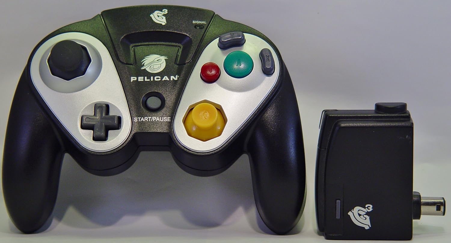 Pelican G3 Wireless Game Cube Controller : Amazon.com.mx: Videojuegos