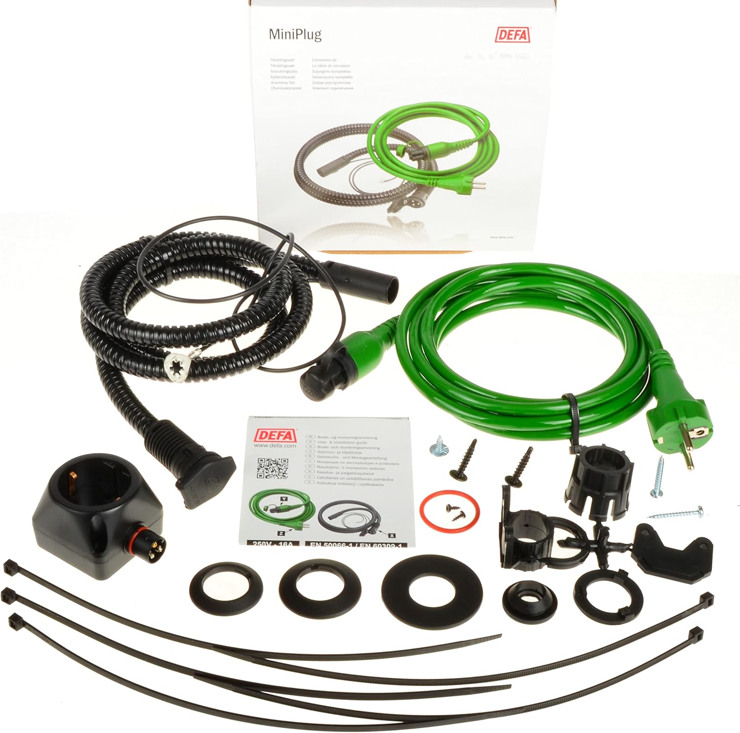 DEFA 460785 Multicharger Anschluss-Set 2,5m Verbindungskabel + 460829 ...