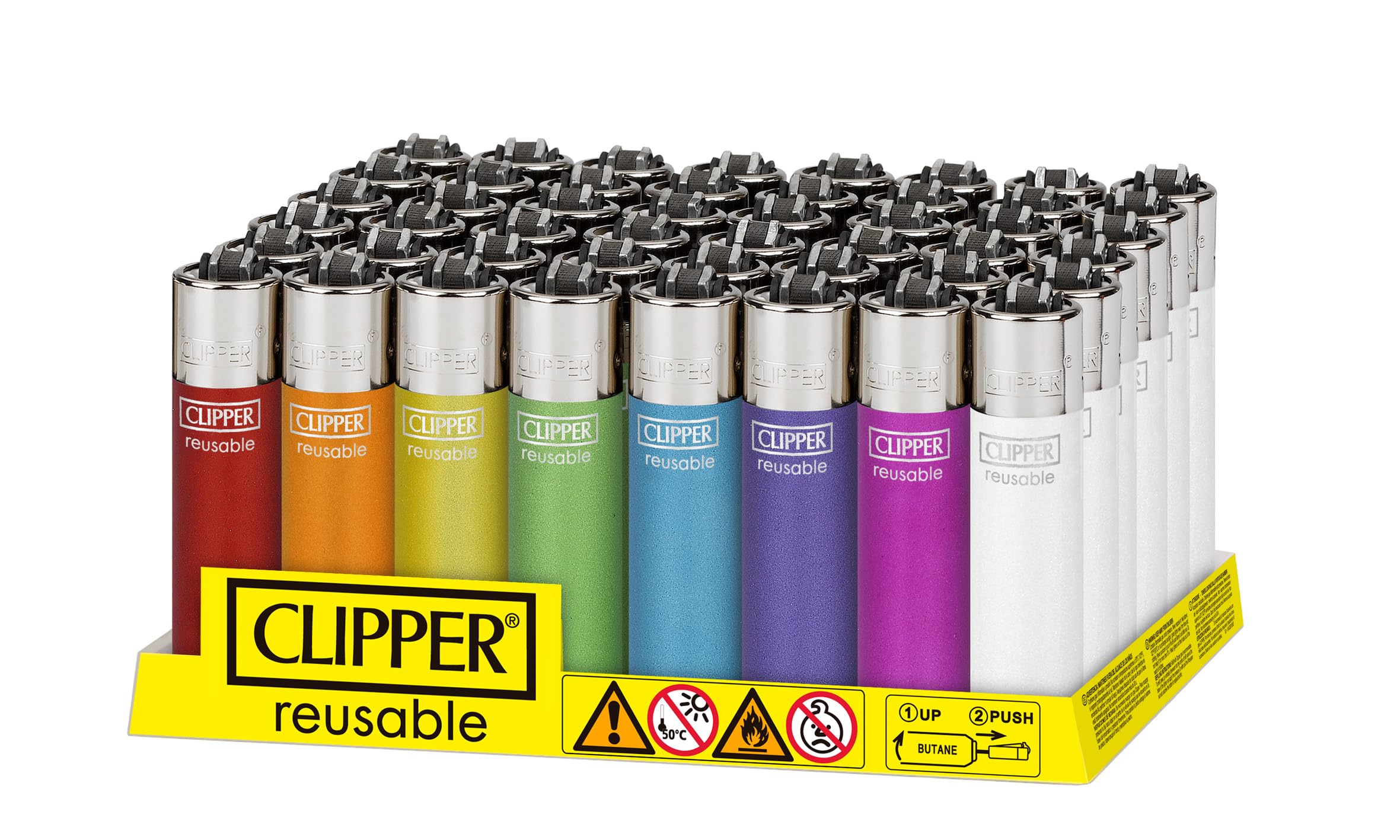 Amazon.com: Clipper - Classic Large Reusable Lighter - Iconic Premium ...