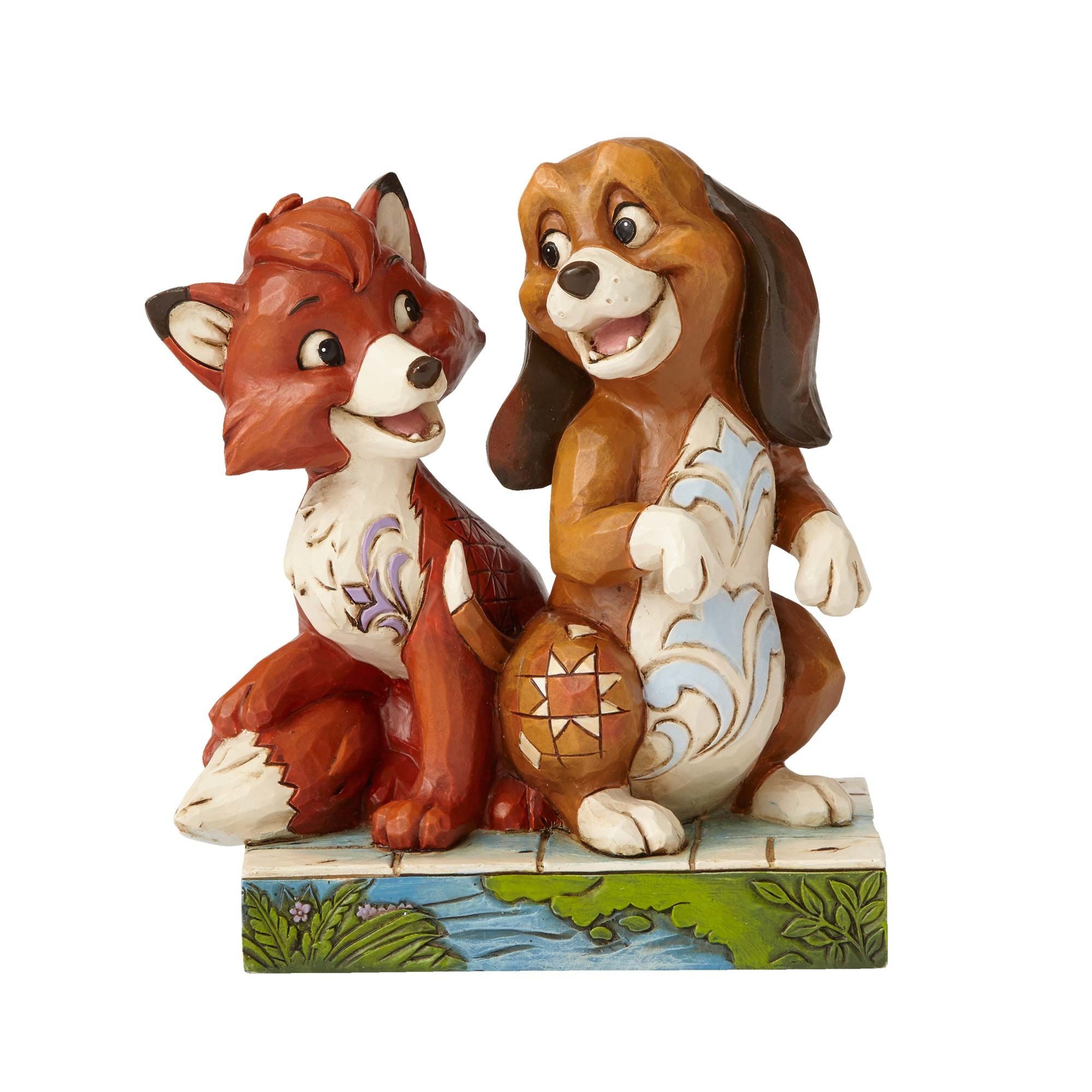 Jim Shore Jim Shore Disney Traditions by Enesco Fox and The Hound ...
