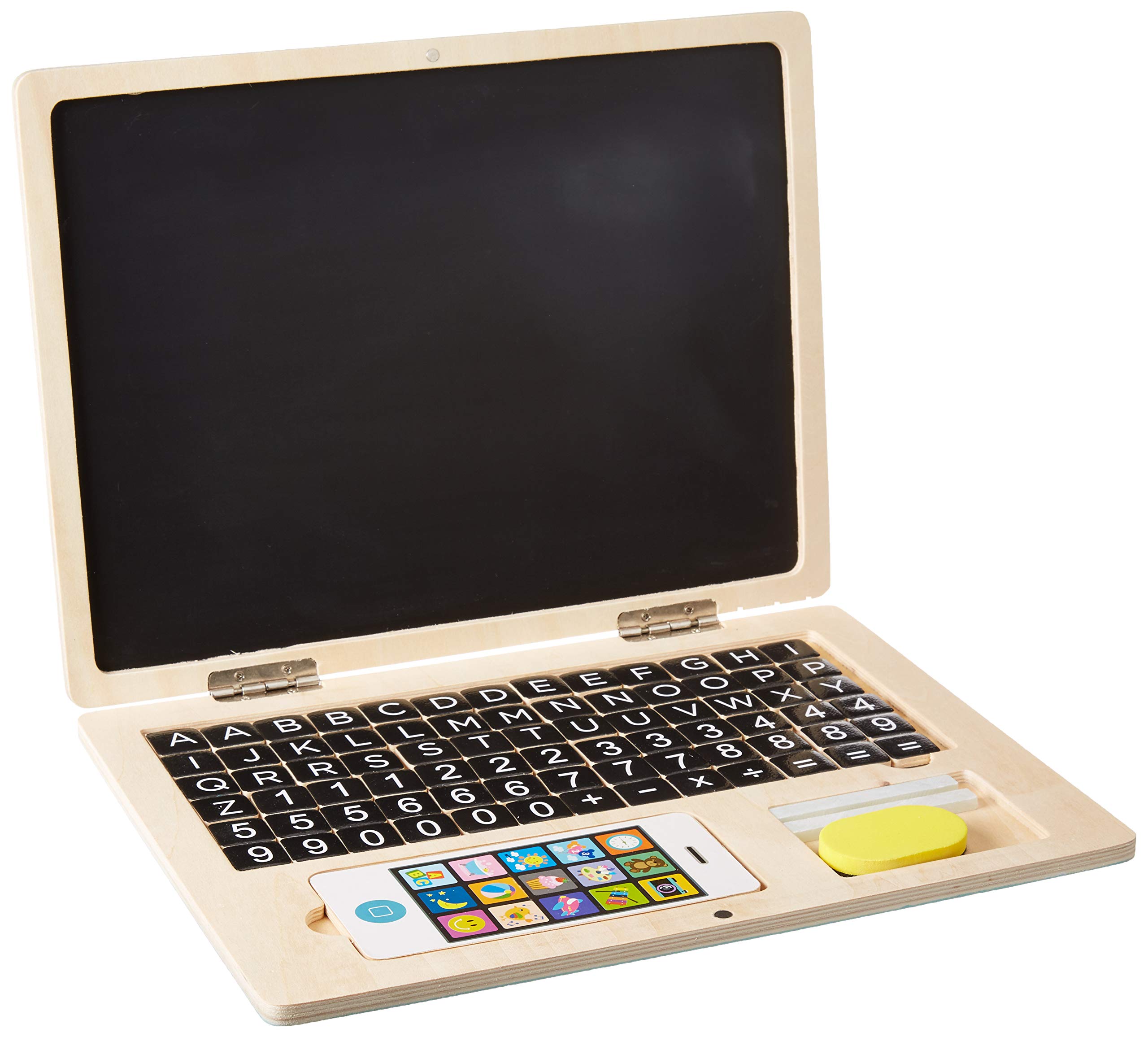 Buy ToToys Magnetic Alphabet Letters and Numbers Laptop | Kids ABC 123 ...