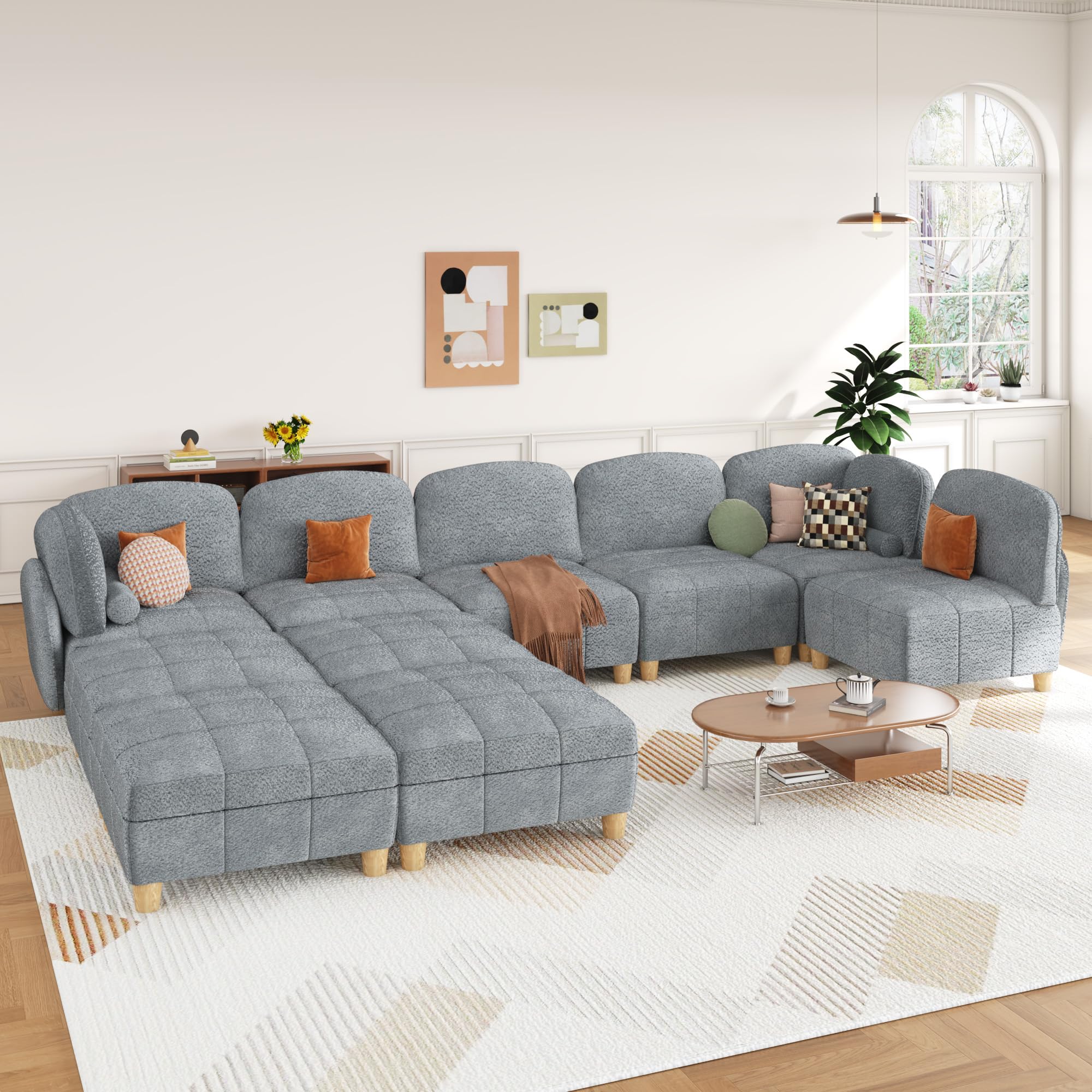 Computer Desk Behind Sectional Couch