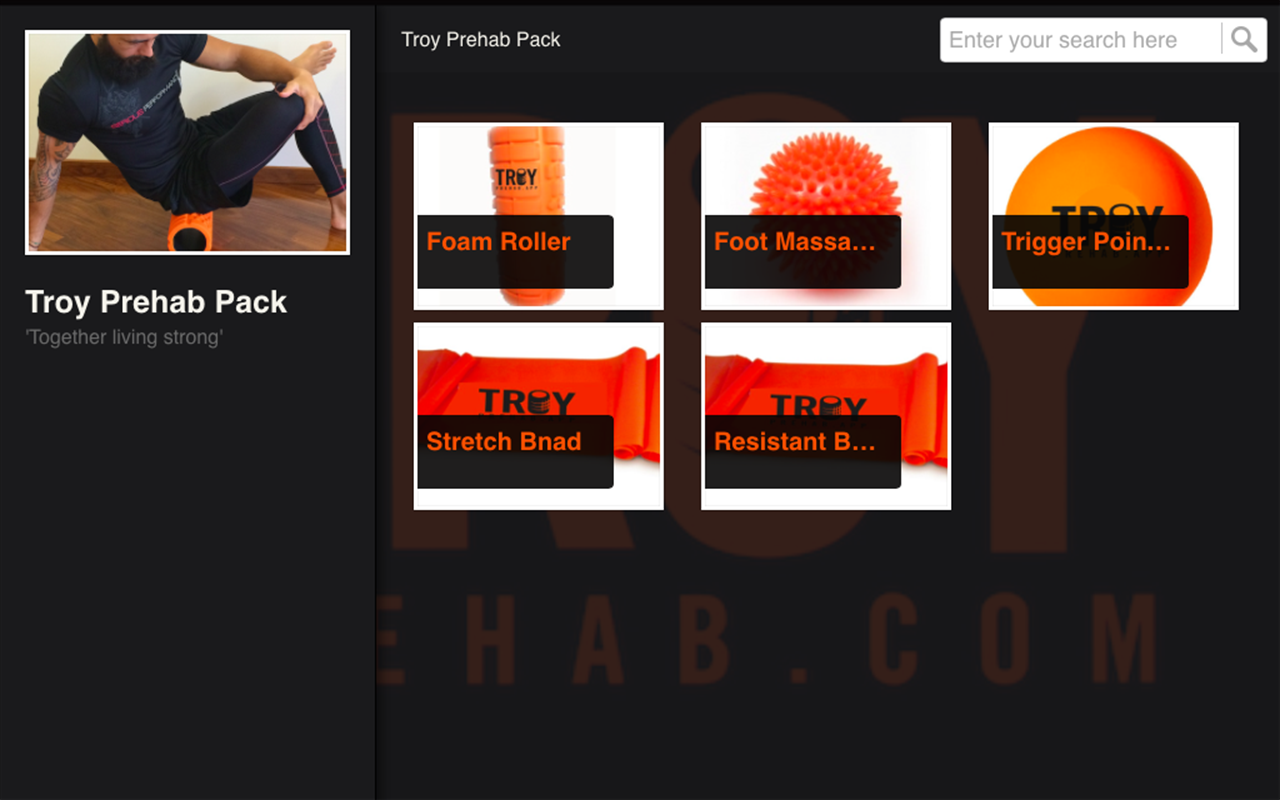 Troy Prehab: app su Amazon Appstore